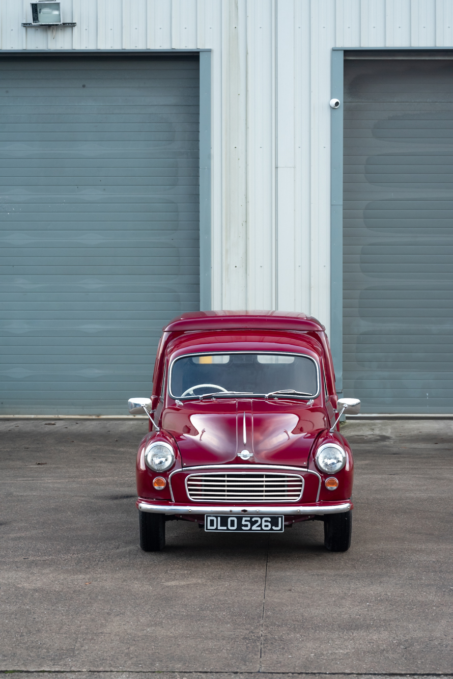1971 MORRIS MINOR 1000 LIGHT VAN for sale by auction in Leyland ...