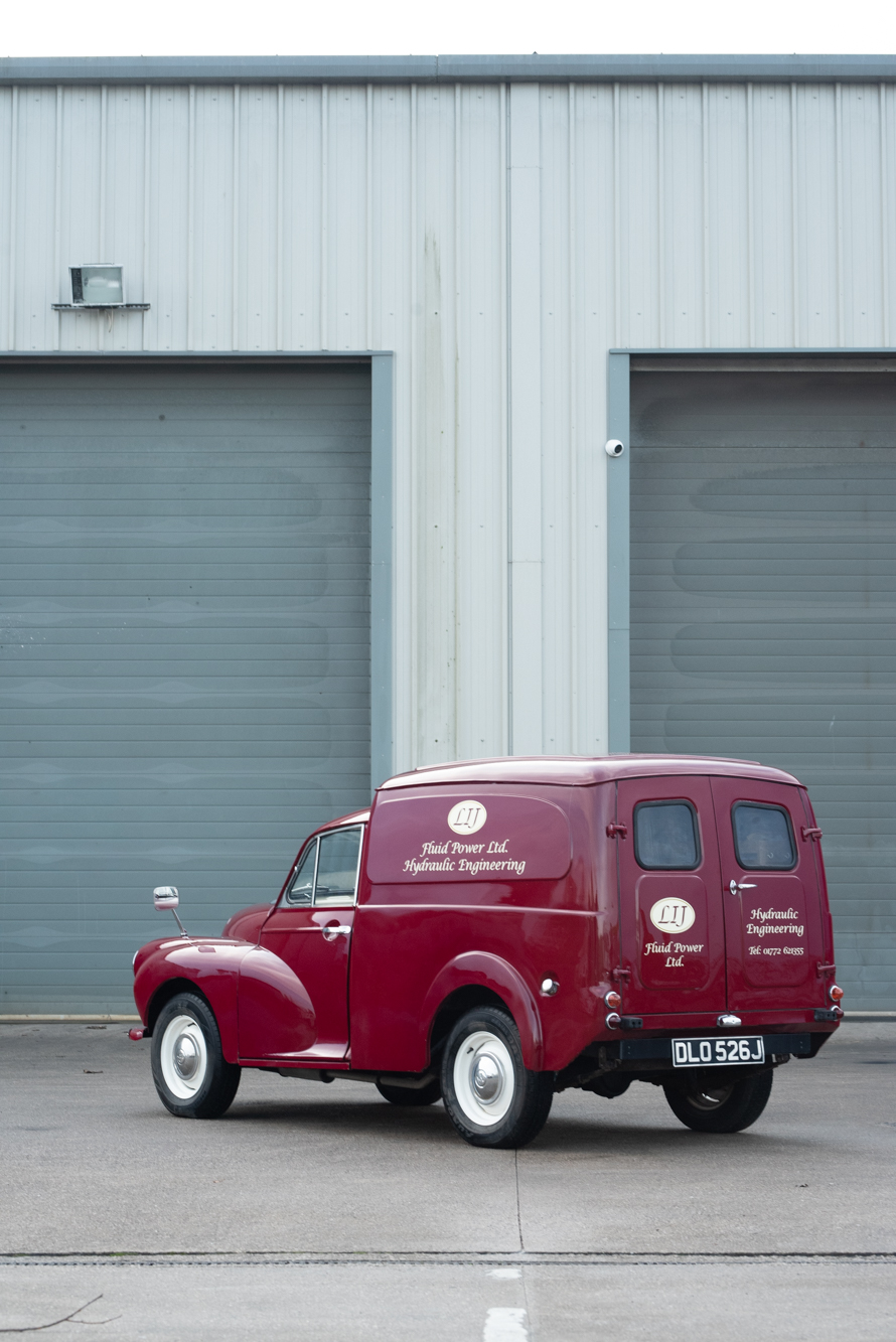 1971 MORRIS MINOR 1000 LIGHT VAN for sale by auction in Leyland ...