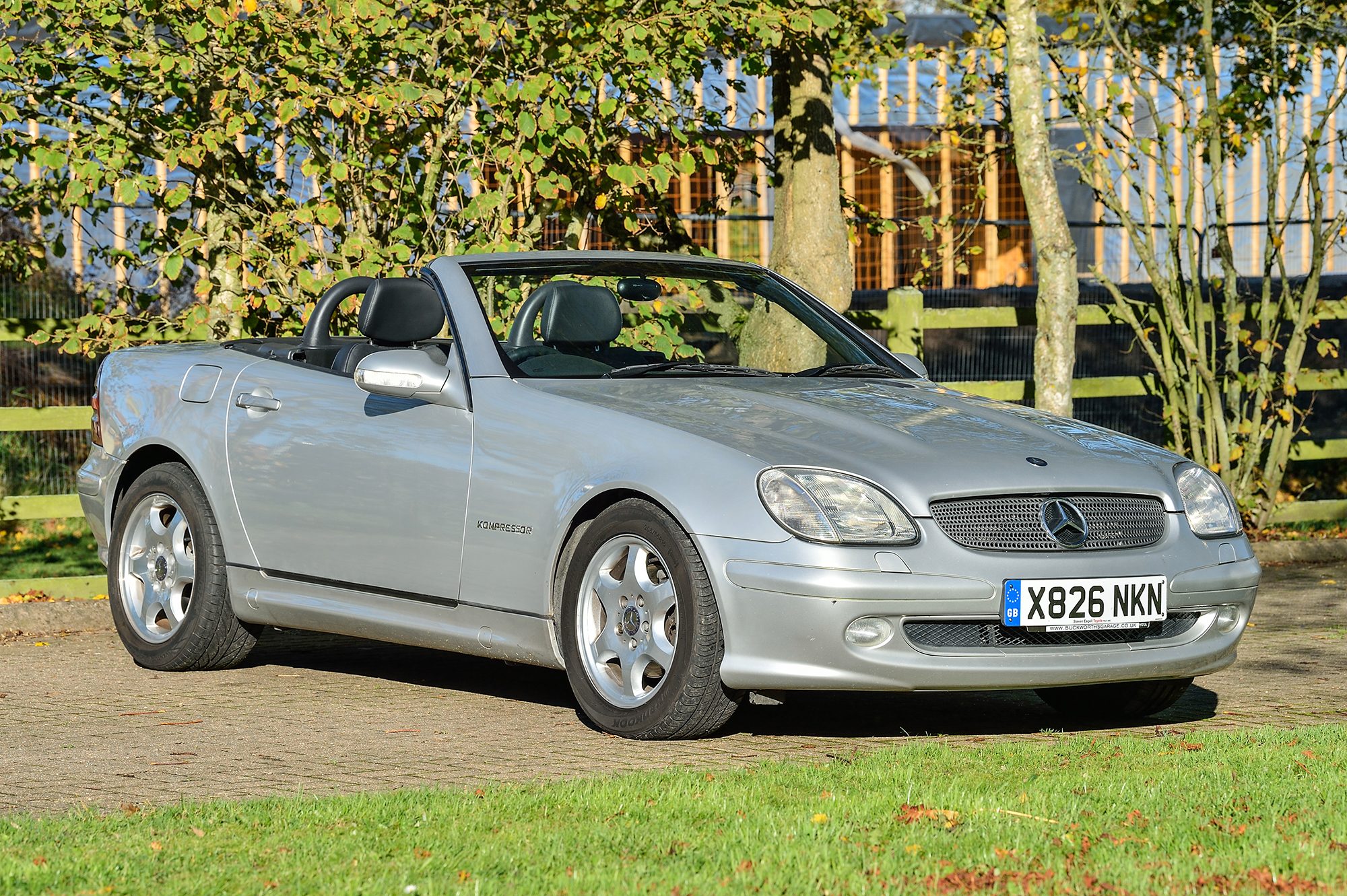 2001 MERCEDES-BENZ SLK 230 KOMPRESSOR for sale by auction in Bungay ...