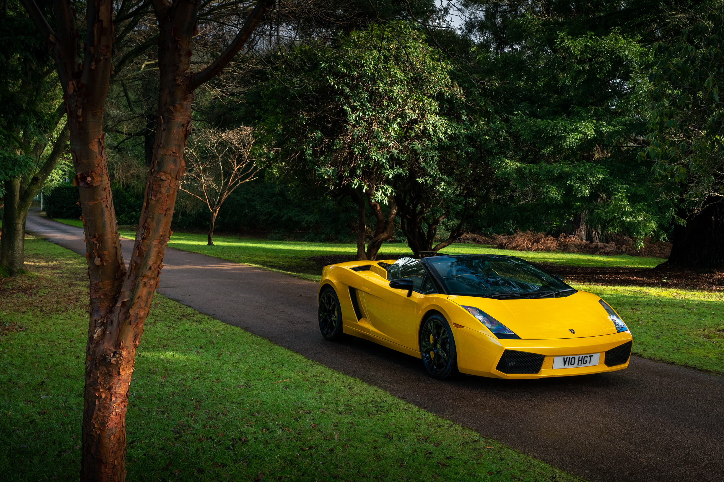 Yellow Lamborghini Gallardo Spyder Wallpaper Wallpapers Lamborghini