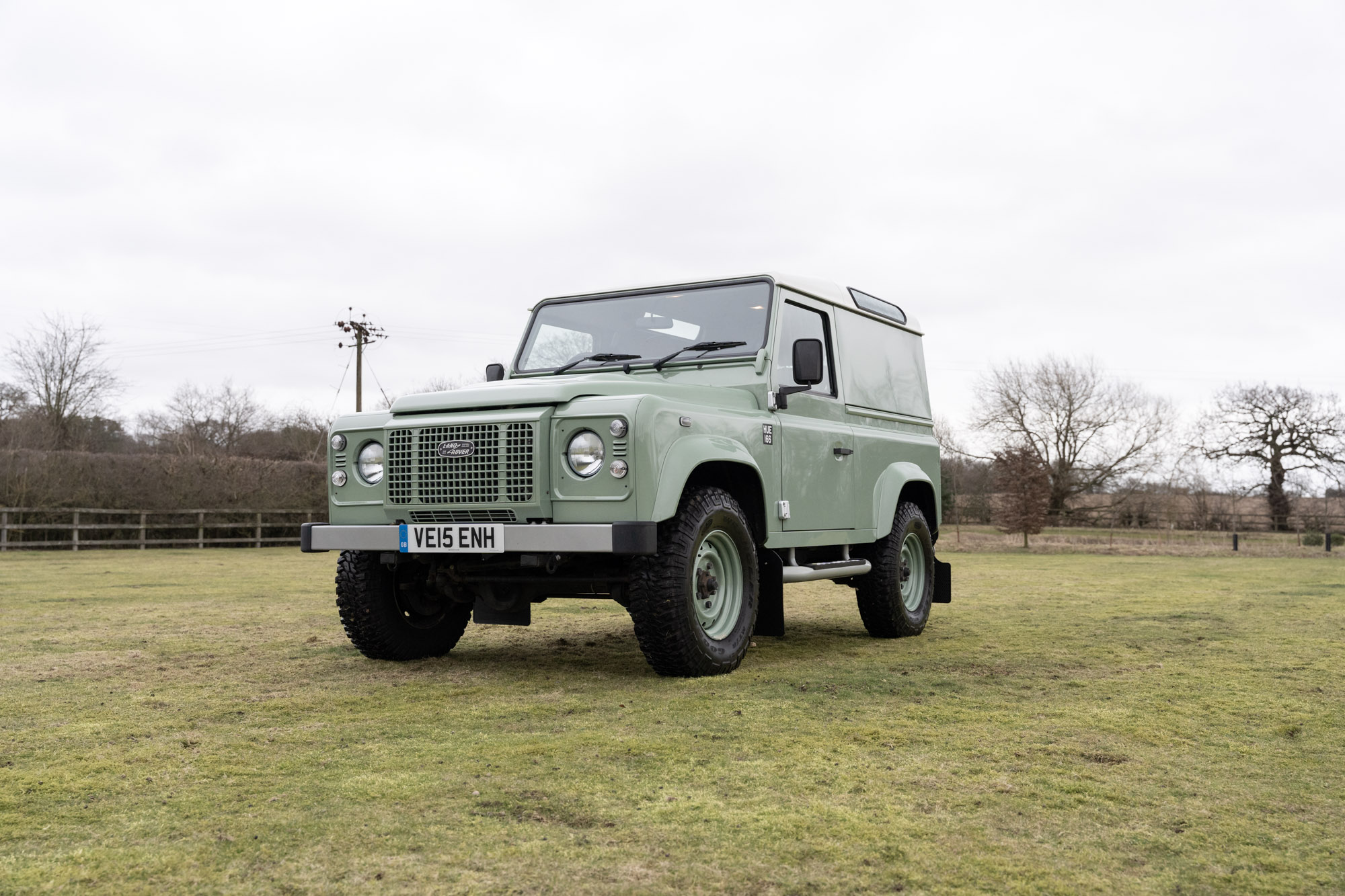 2015 LAND ROVER DEFENDER 90 HERITAGE - JLR PRESS CAR for sale by ...