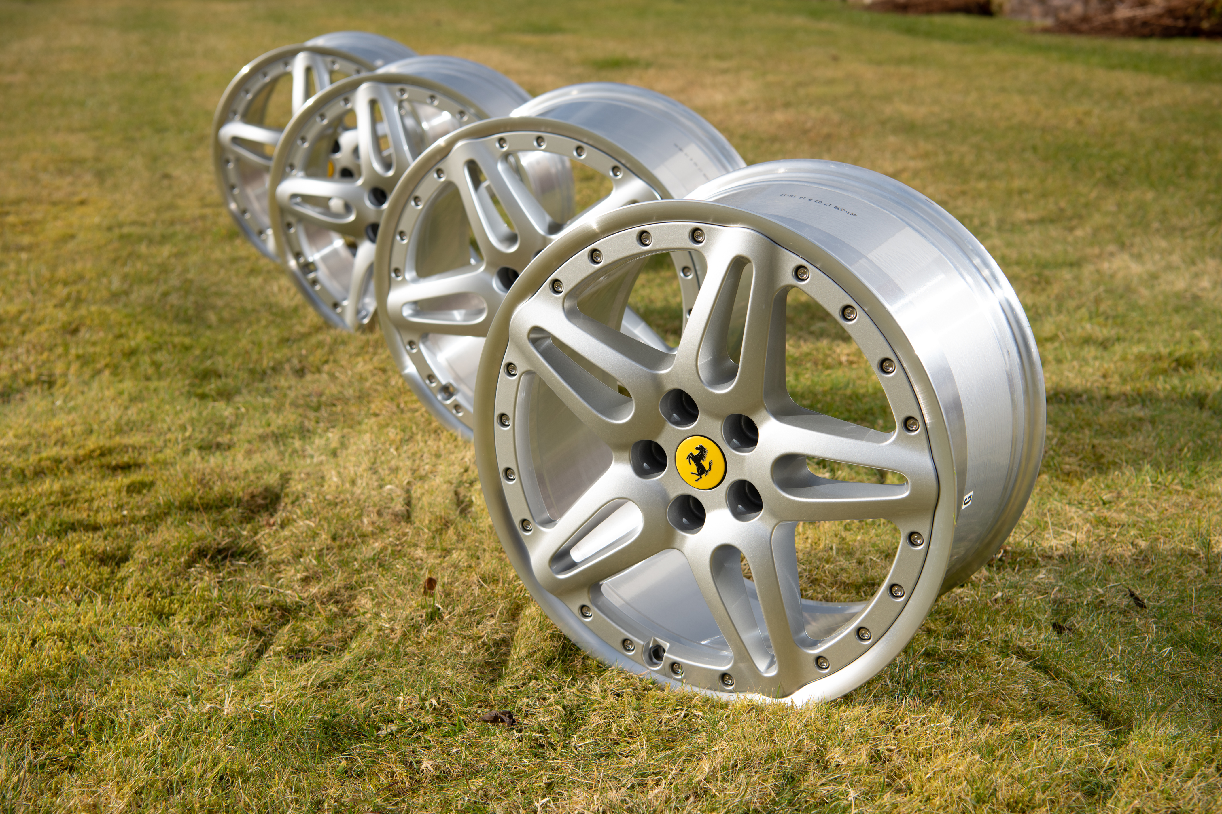 SET OF NEW FERRARI 612 SCAGLIETTI ALLOY WHEELS for sale by auction in ...