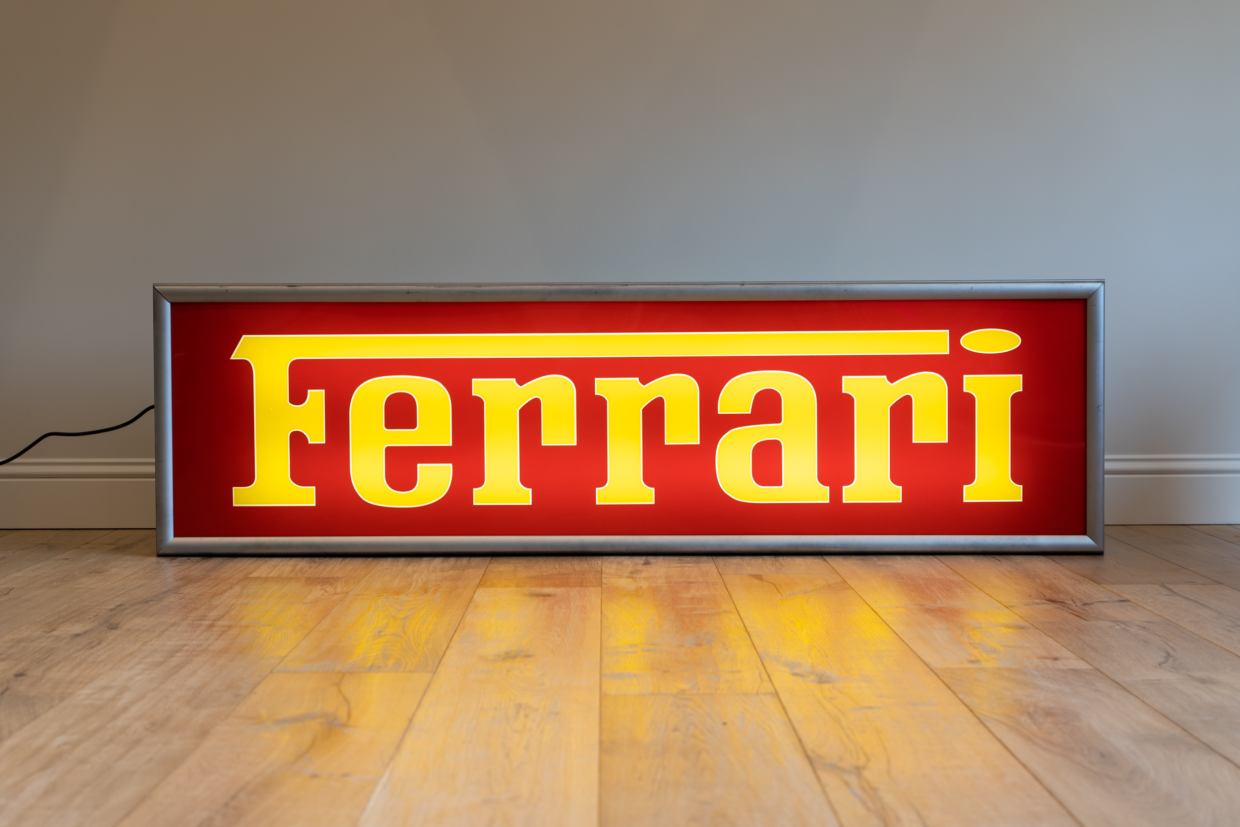FERRARI ILLUMINATED DEALERSHIP SIGN for sale by auction in Ditchling ...