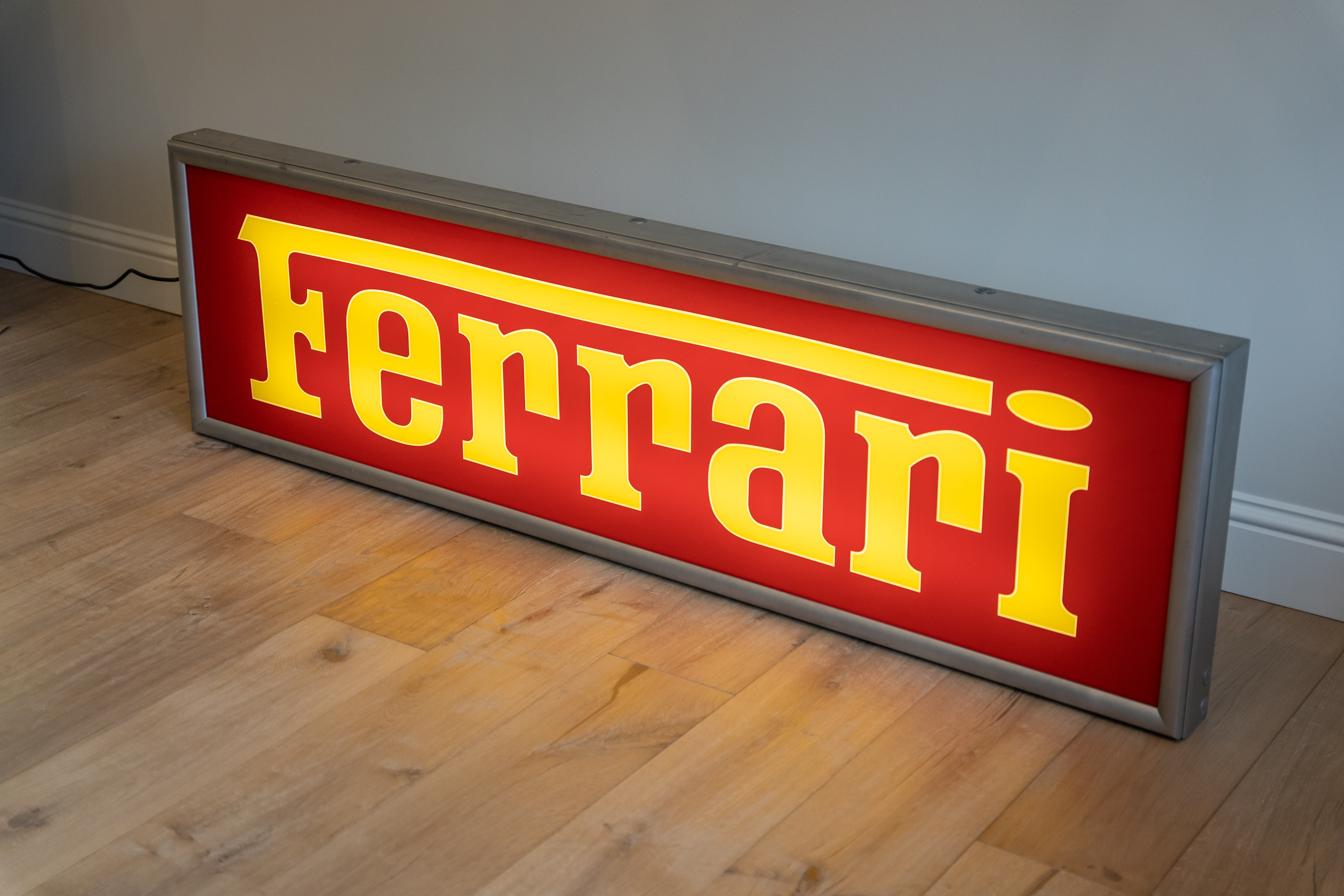 FERRARI ILLUMINATED DEALERSHIP SIGN for sale by auction in Ditchling ...
