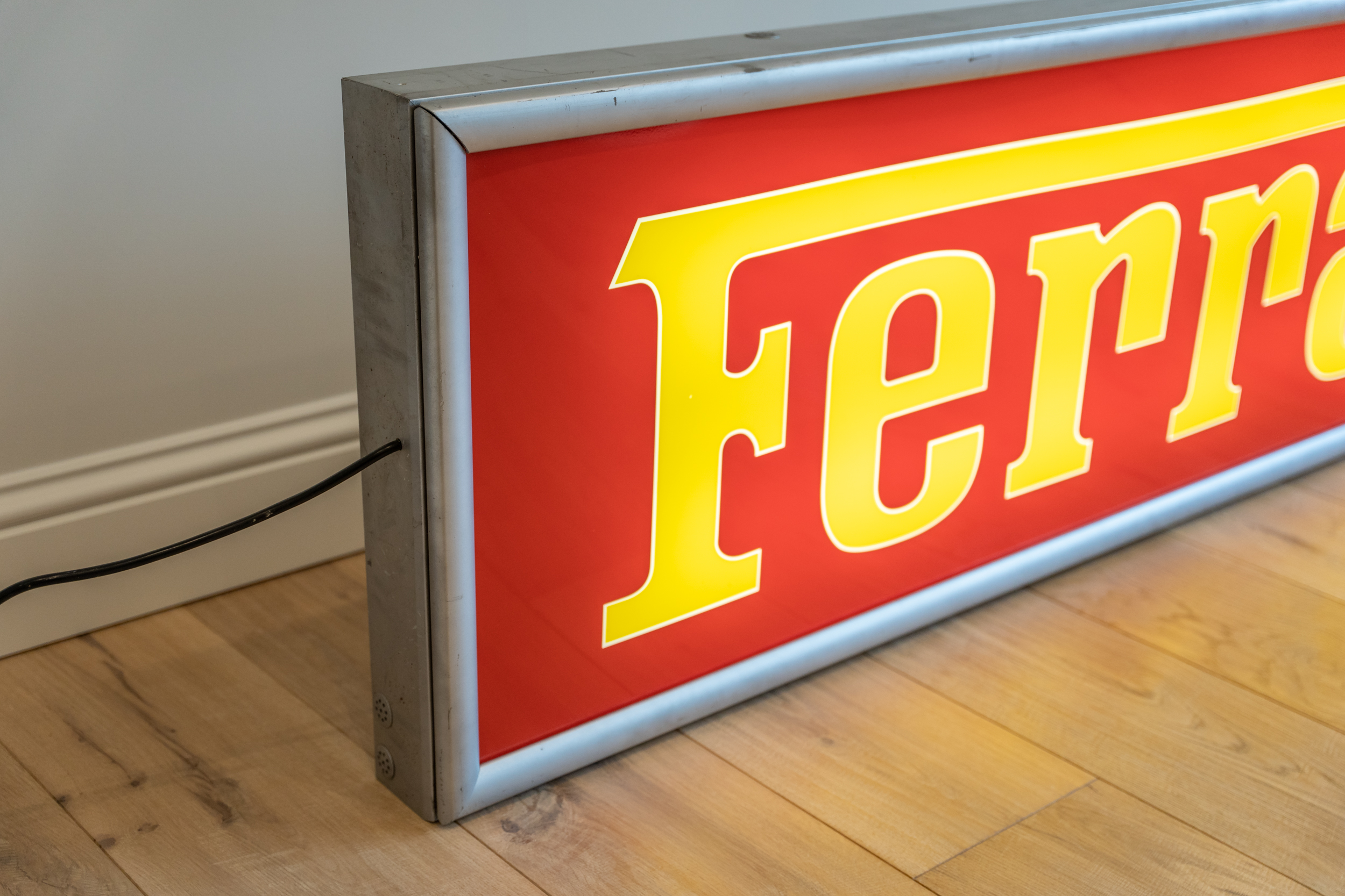 FERRARI ILLUMINATED DEALERSHIP SIGN for sale by auction in Ditchling ...