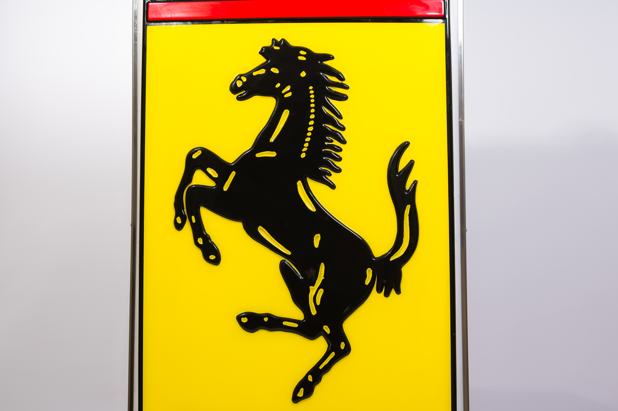 FERRARI ILLUMINATED SIGN for sale by auction in Poole, United Kingdom