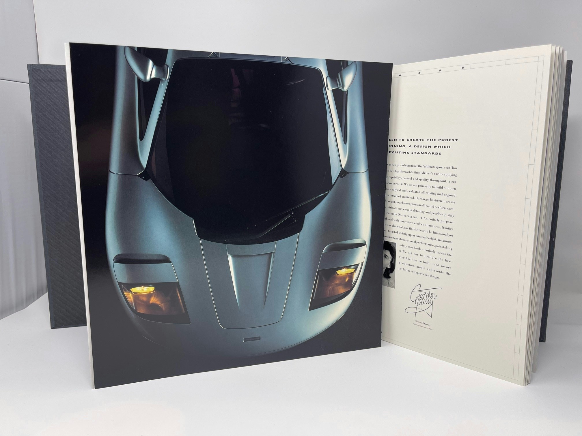 1992 MCLAREN F1 HARDBACK BROCHURE for sale in Watford, United Kingdom