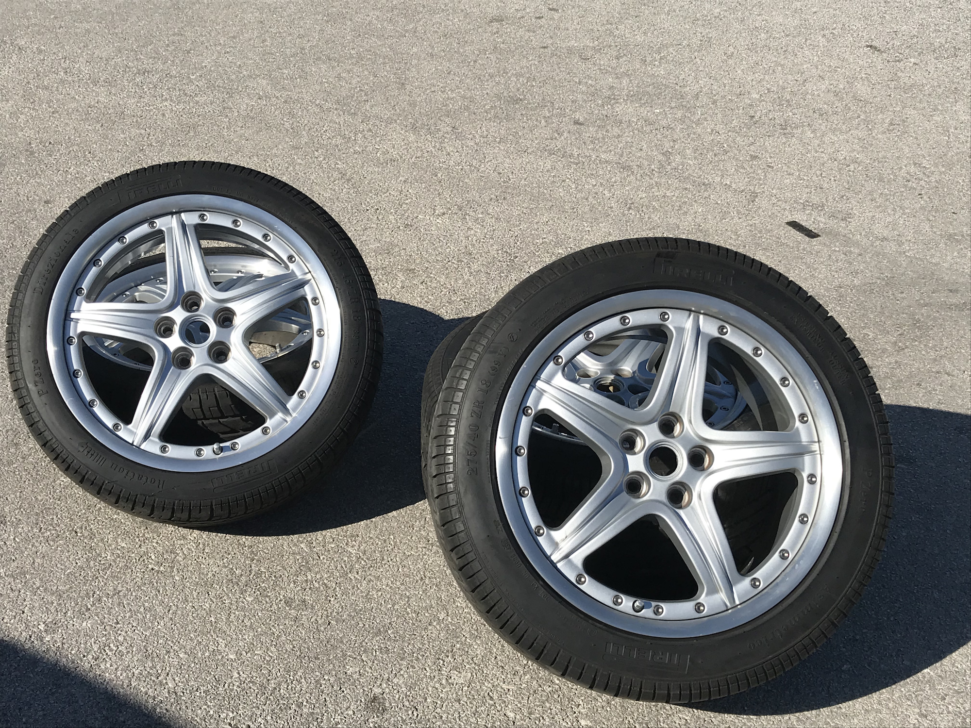 FERRARI 360 - ORIGINAL WHEELS AND TYRES for sale by auction in Athens ...