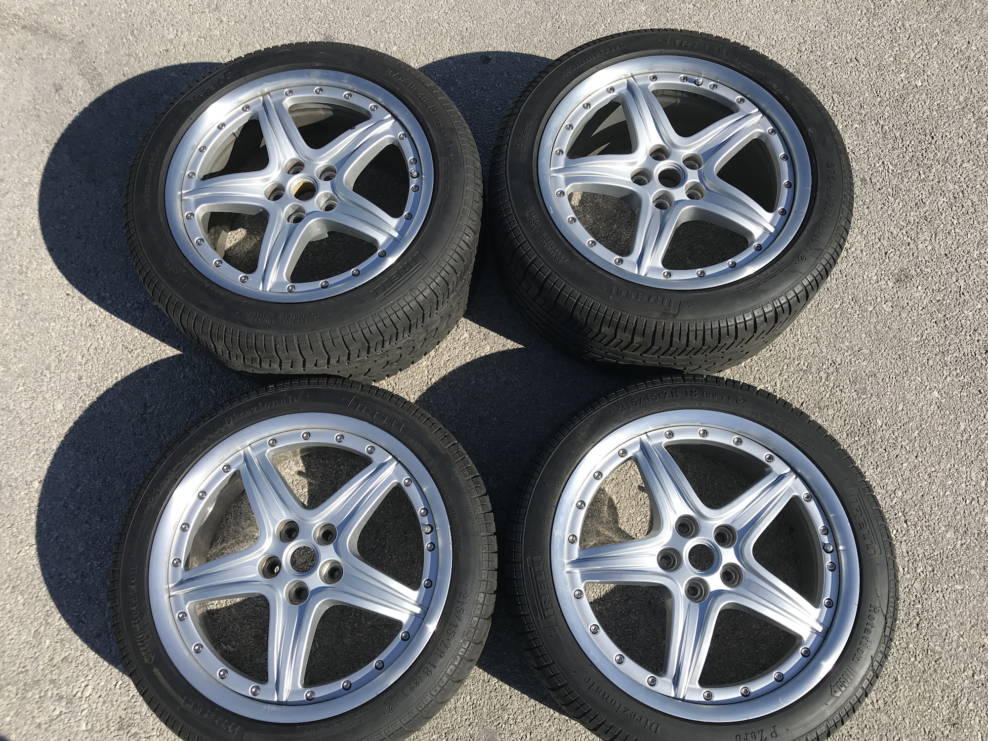 FERRARI 360 - ORIGINAL WHEELS AND TYRES for sale by auction in Athens ...