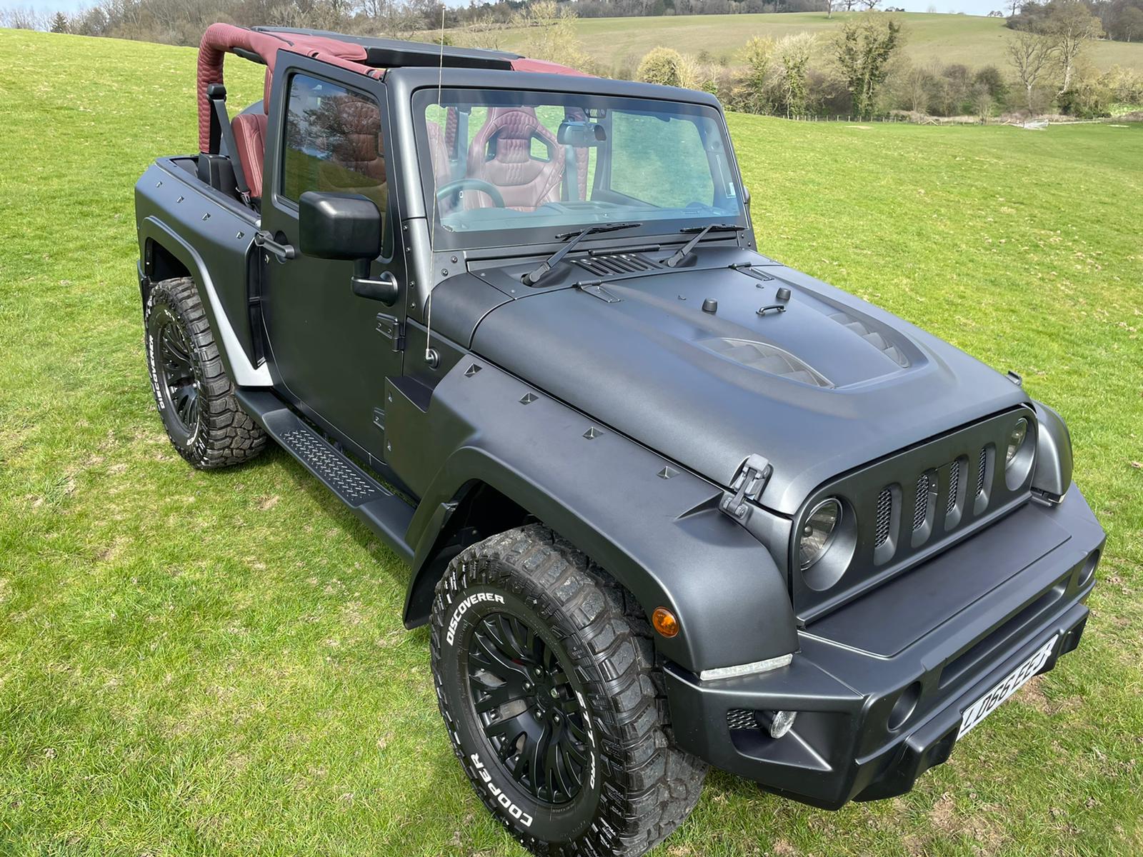 2016 JEEP WRANGLER SAHARA BLACK HAWK for sale by auction in Canterbury ...