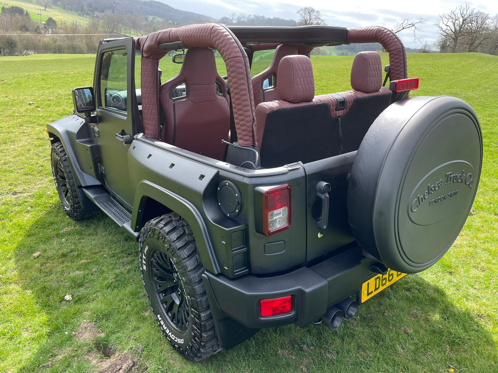 2016 JEEP WRANGLER SAHARA BLACK HAWK for sale by auction in Canterbury ...
