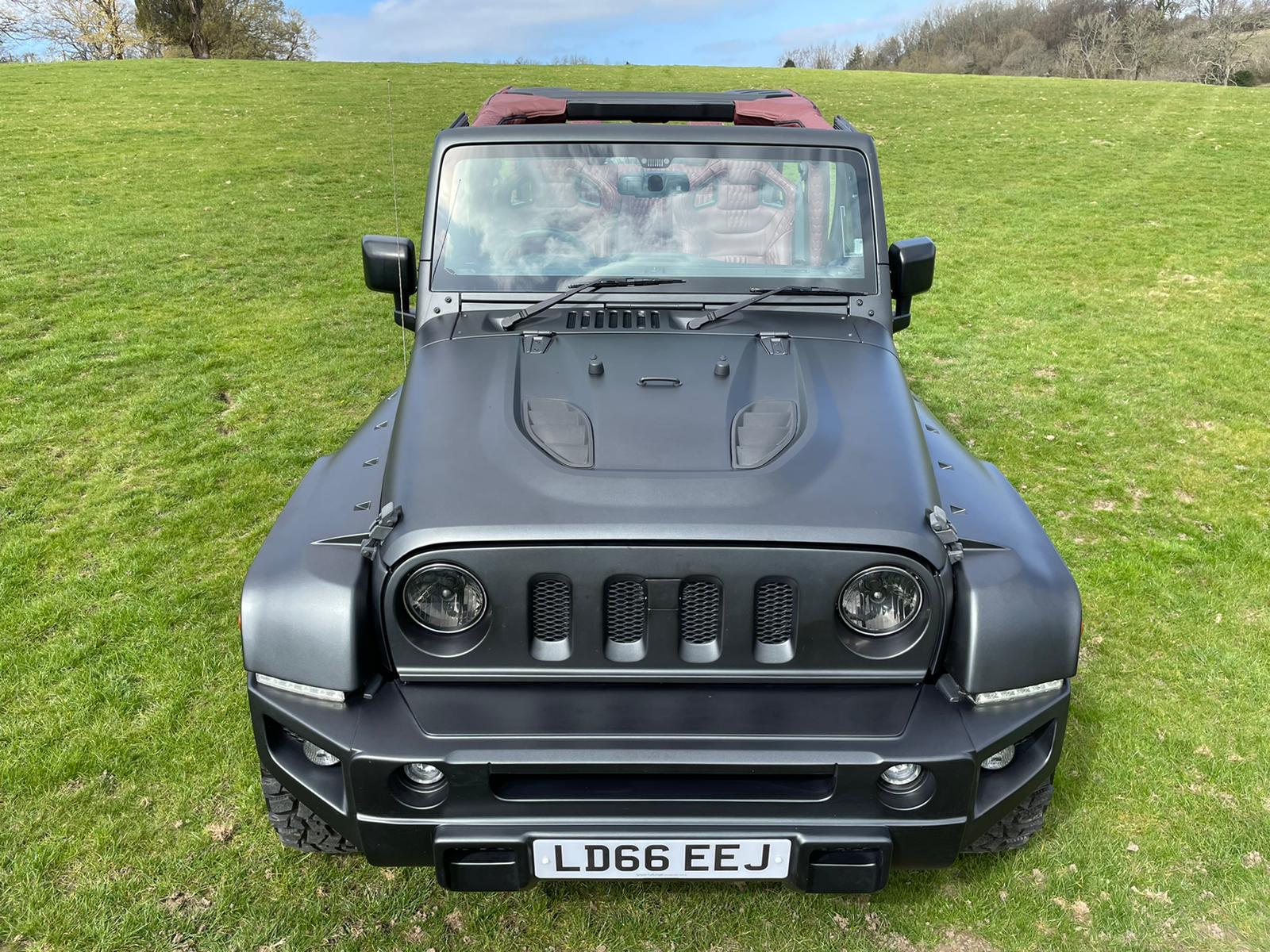 2016 JEEP WRANGLER SAHARA BLACK HAWK for sale by auction in Canterbury ...