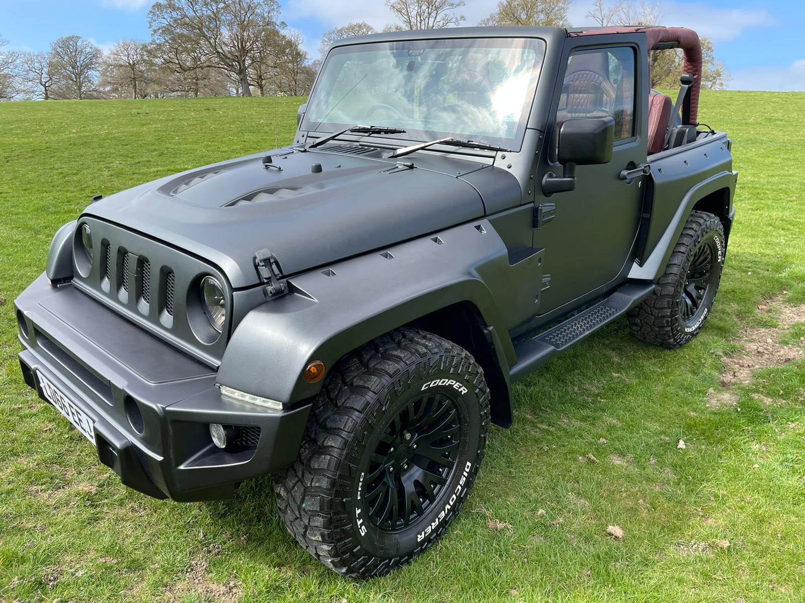 2016 JEEP WRANGLER SAHARA BLACK HAWK for sale by auction in Canterbury ...