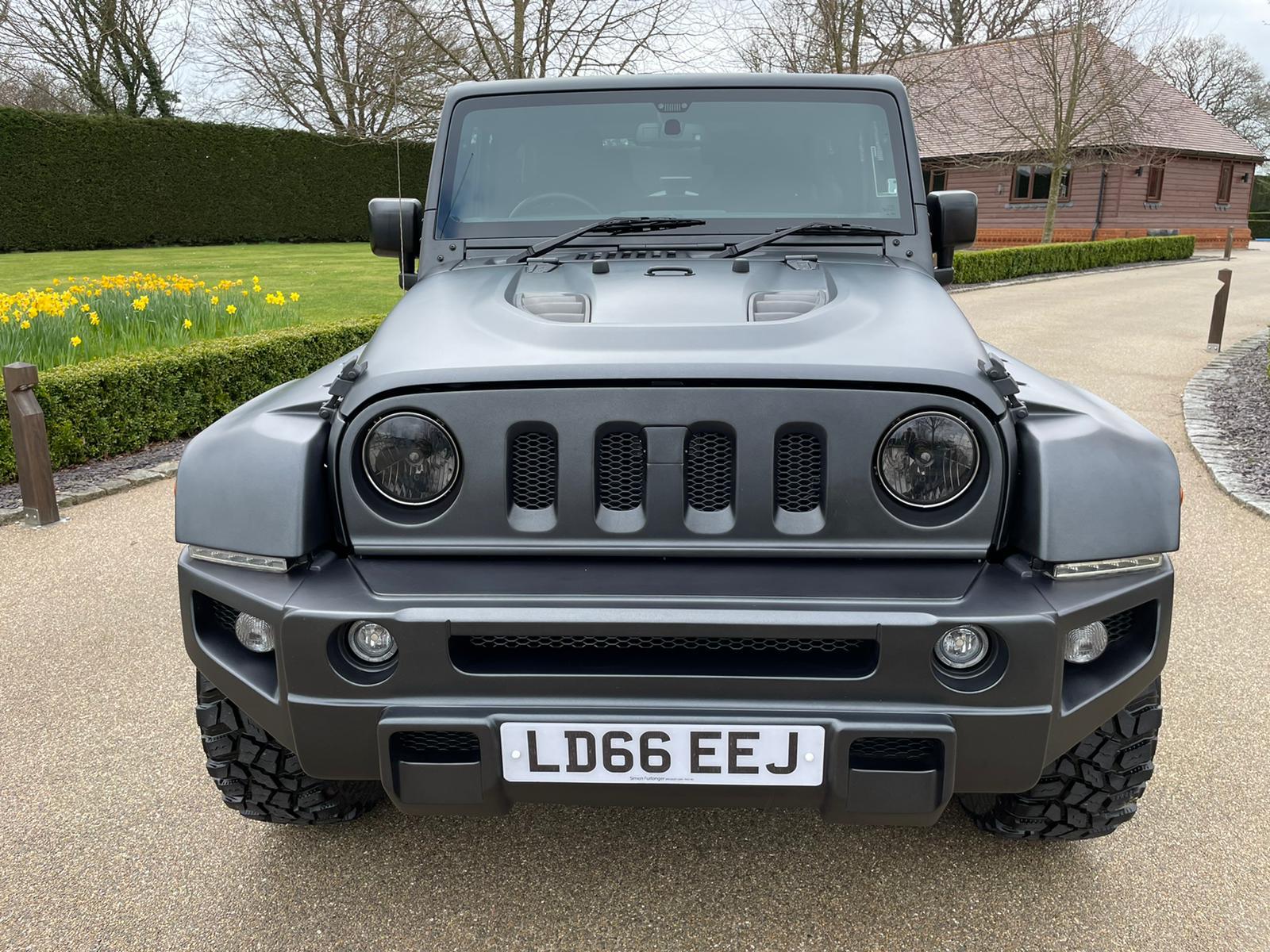 2016 JEEP WRANGLER SAHARA BLACK HAWK for sale by auction in Canterbury ...