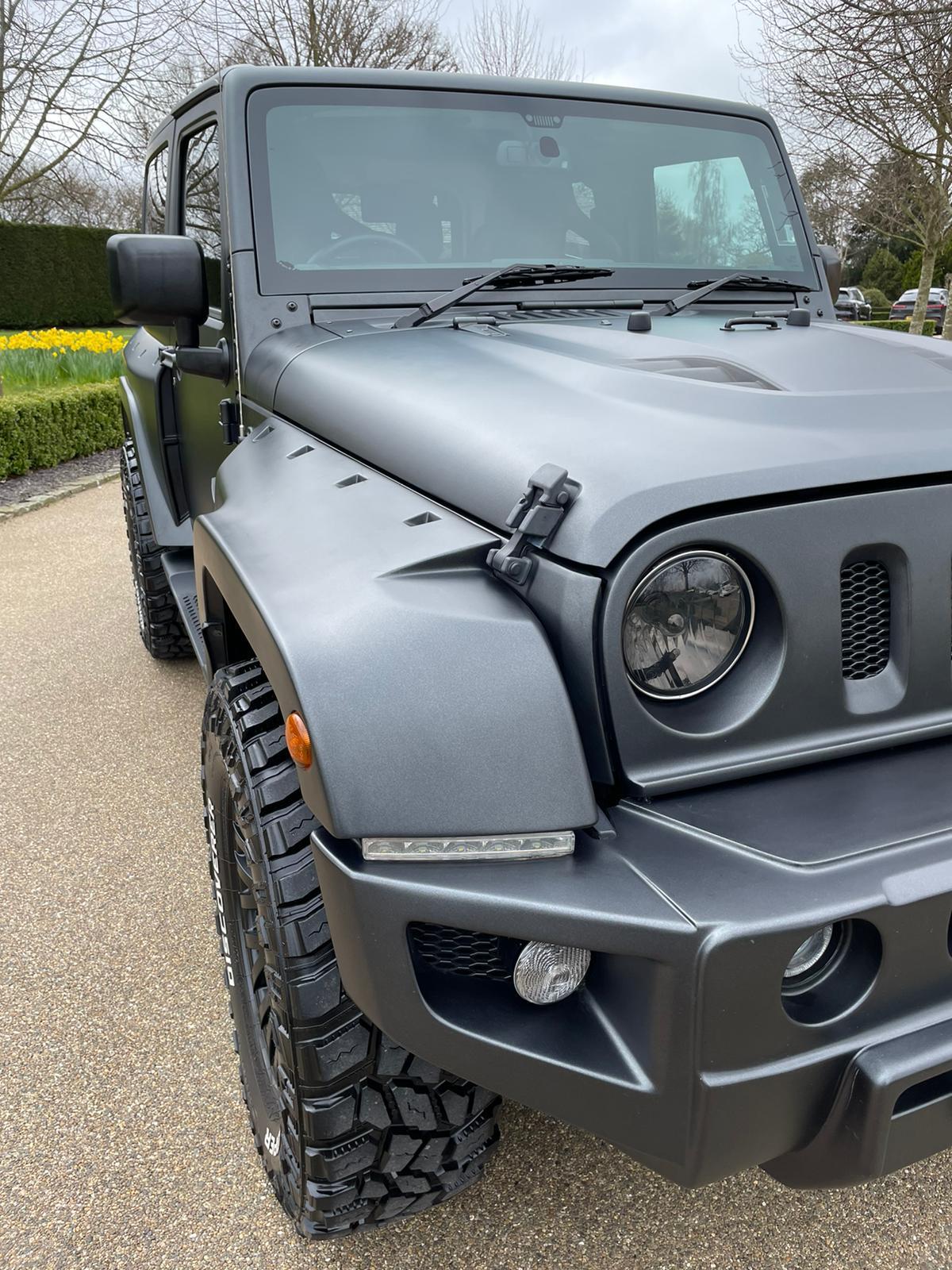 2016 JEEP WRANGLER SAHARA BLACK HAWK for sale by auction in Canterbury ...