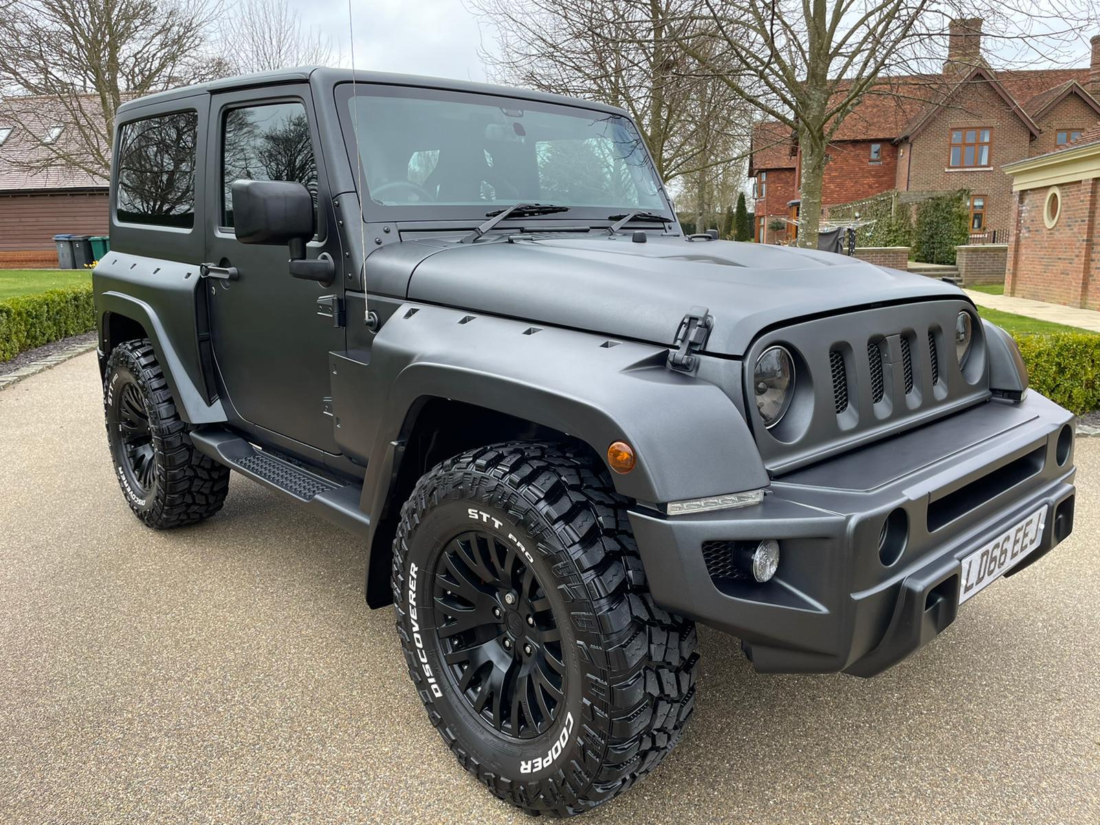 2016 JEEP WRANGLER SAHARA BLACK HAWK for sale by auction in Canterbury ...