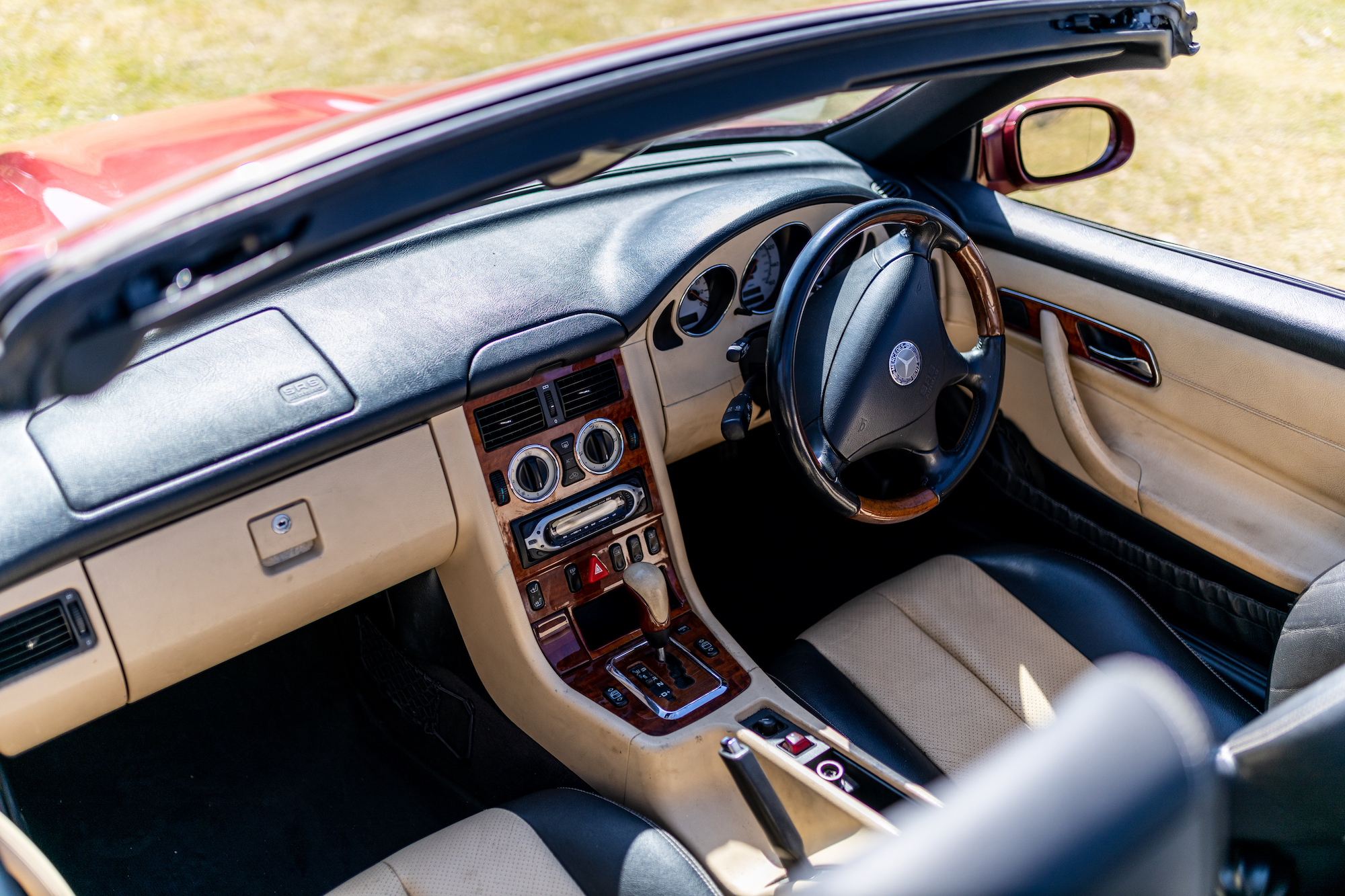 Orig Mercedes Slk 170 Leather Interior Paint Siambeige | Cabinets Matttroy