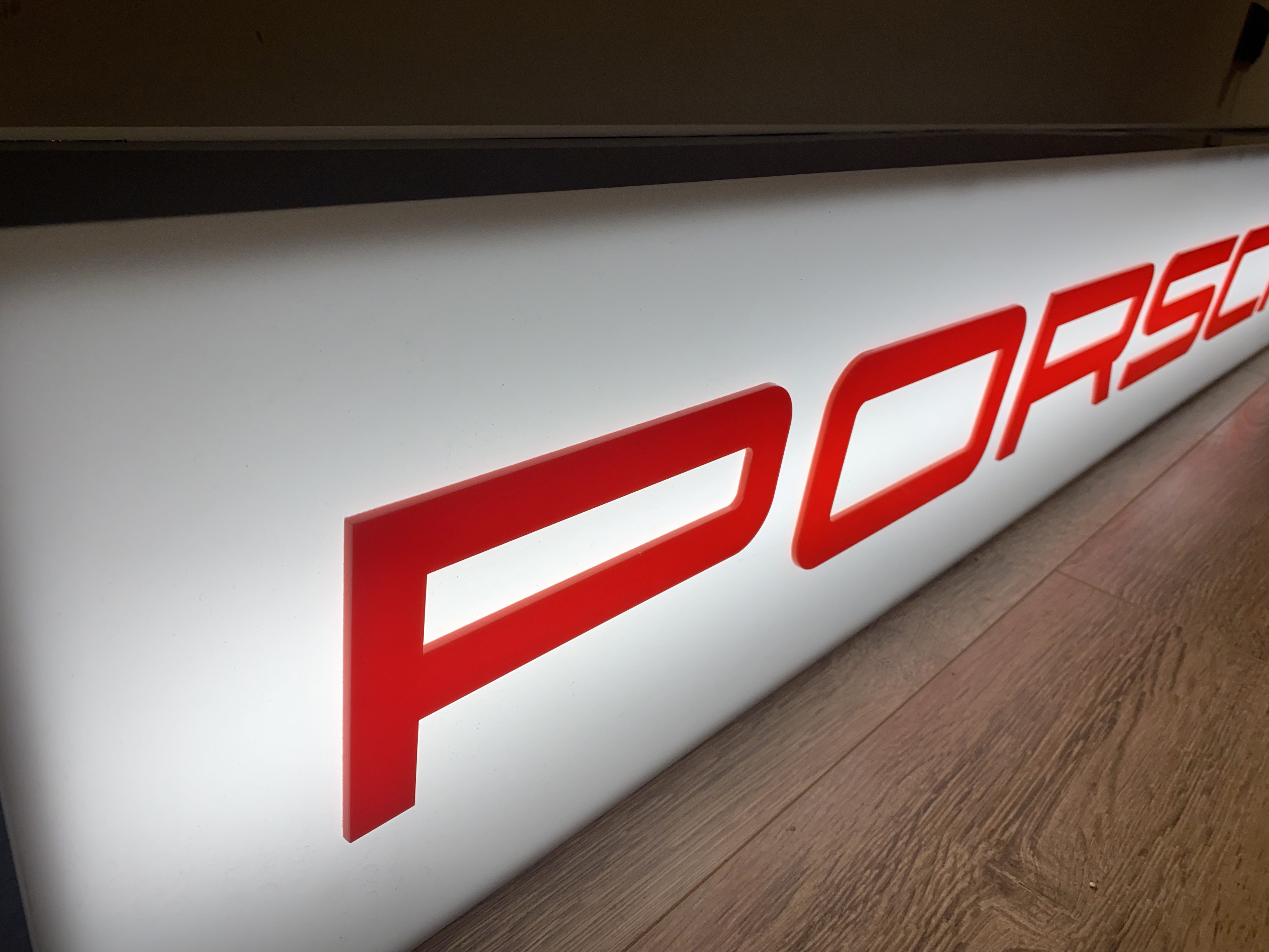 PORSCHE ILLUMINATED SIGN for sale by auction in West Midlands, United ...