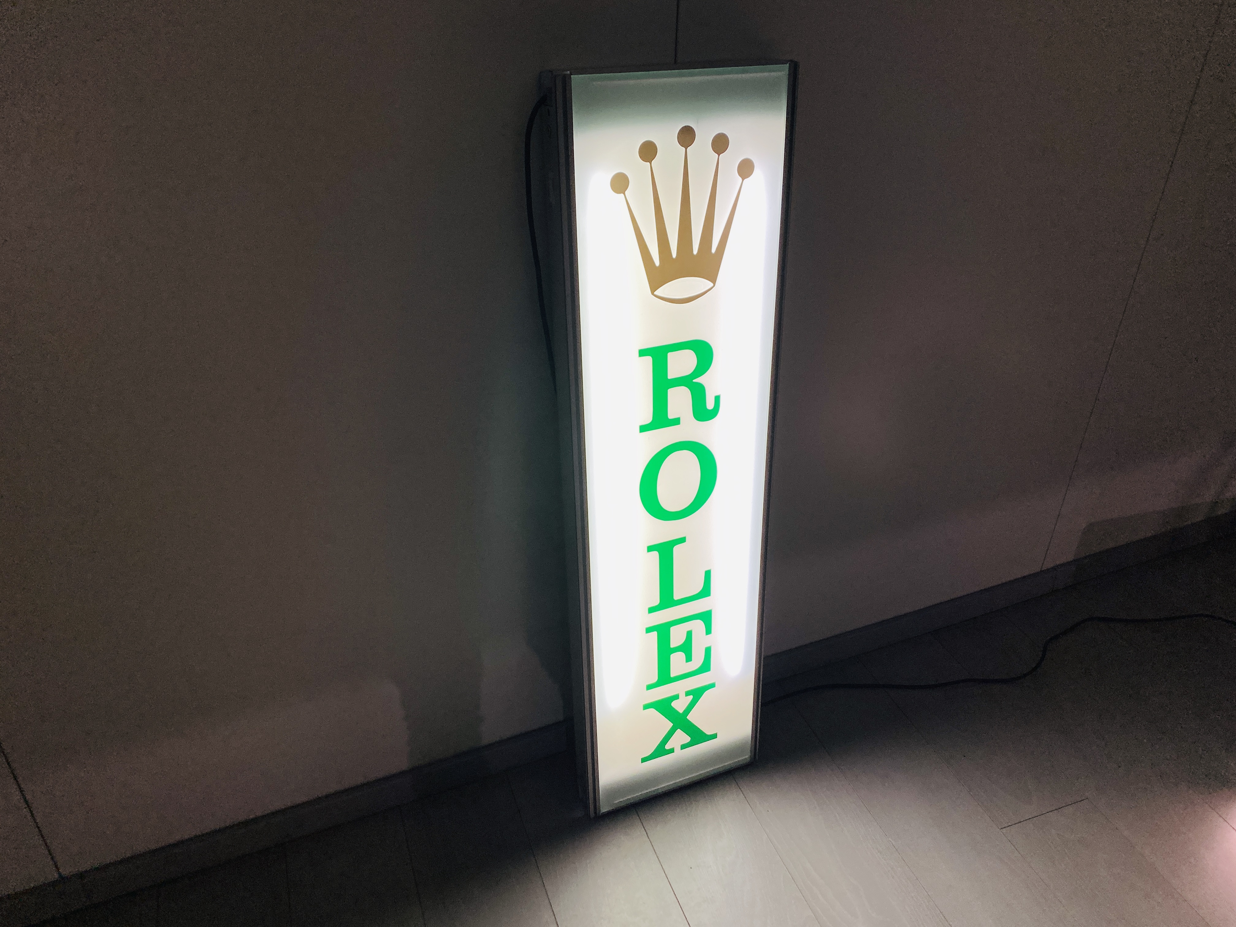 SET OF ROLEX ILLUMINATED SIGNS for sale by auction in Ravenna, Italy
