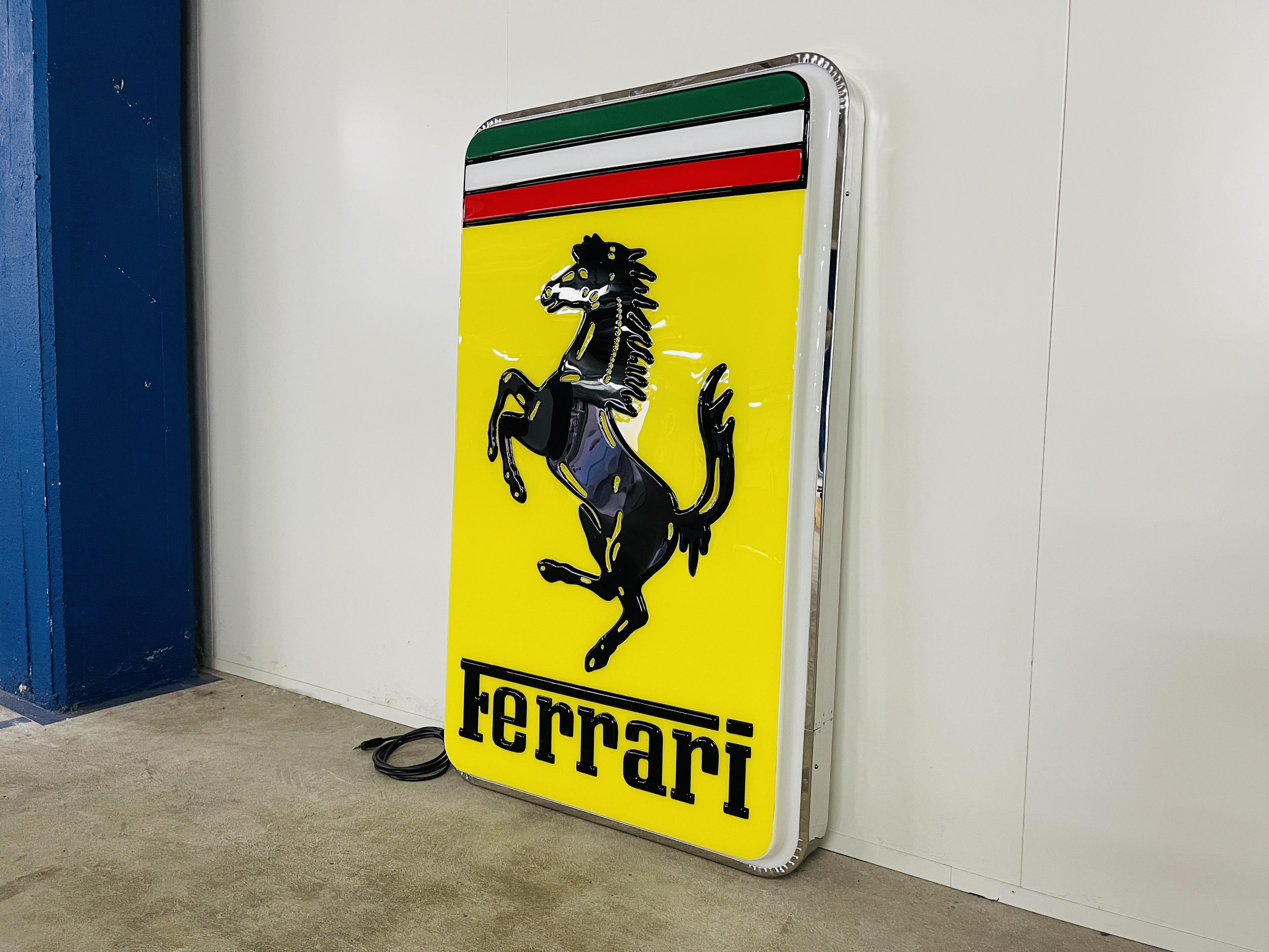 FERRARI ILLUMINATED SIGN for sale by auction in Ravenna, Italy