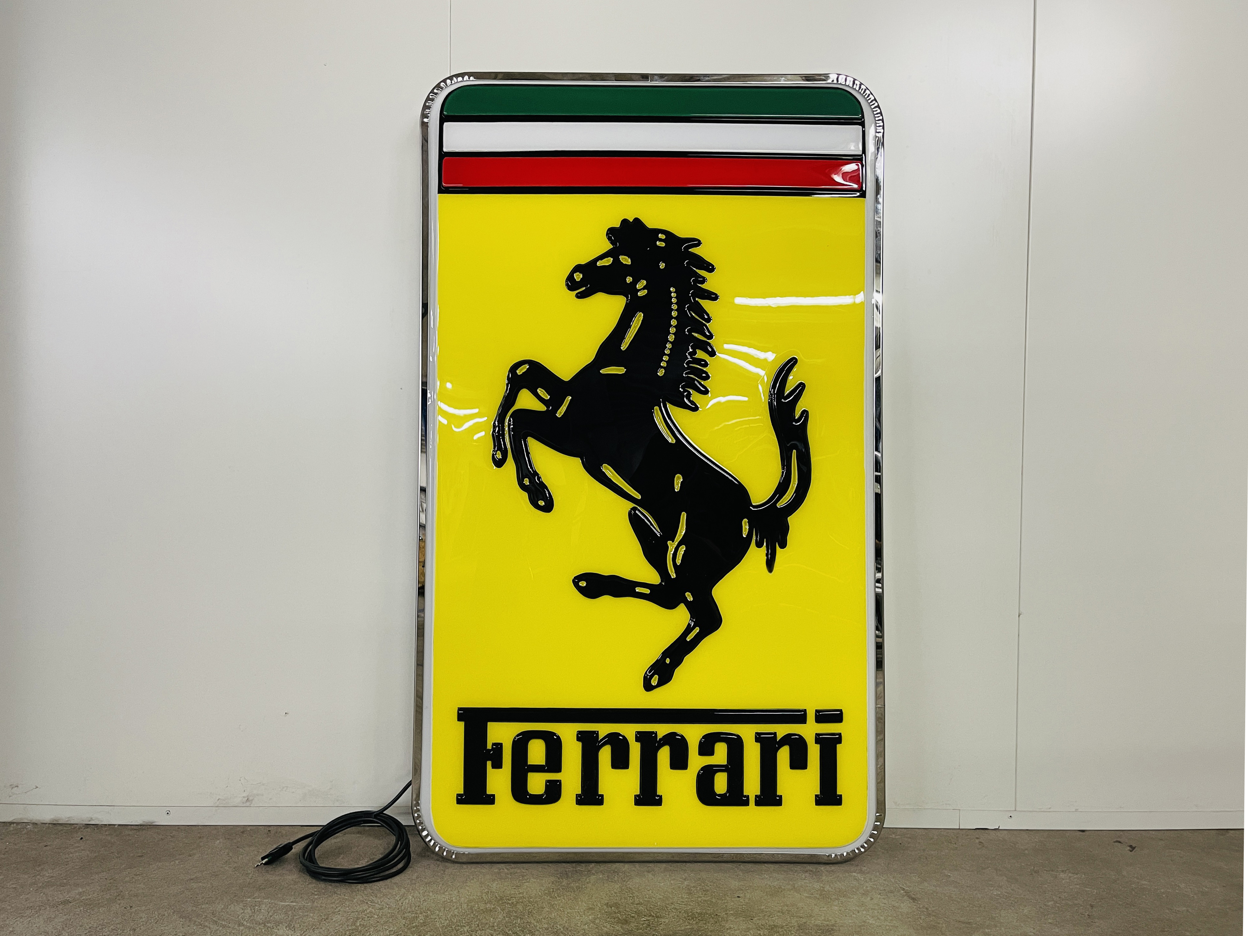 FERRARI ILLUMINATED SIGN for sale by auction in Ravenna, Italy