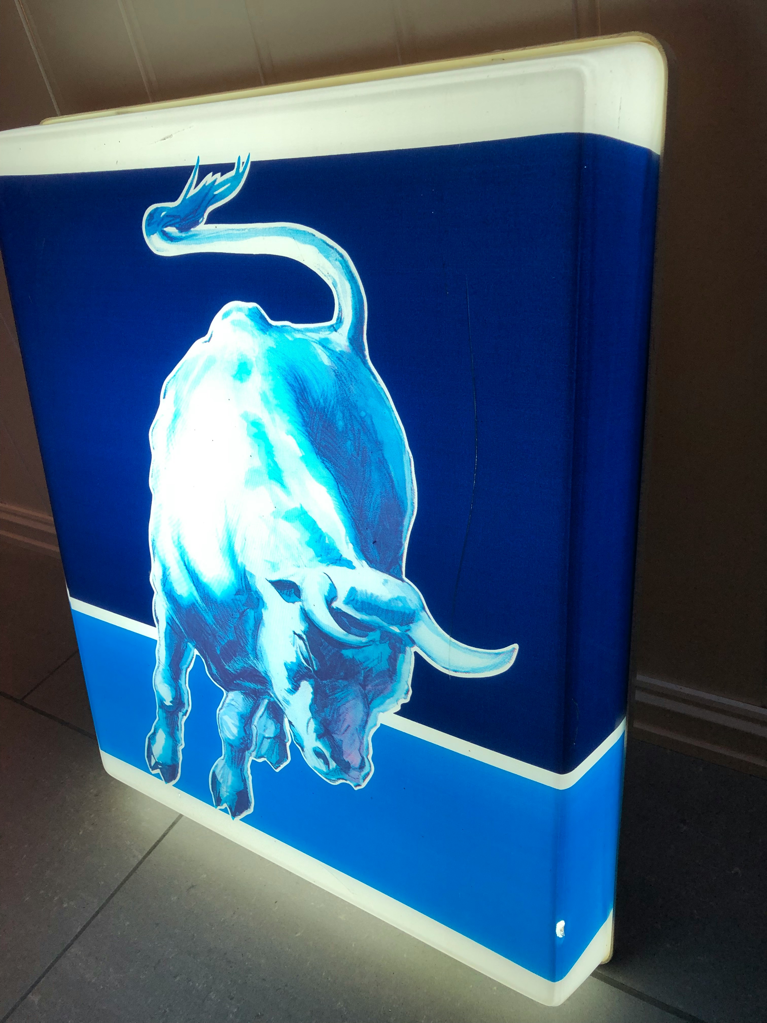 LAMBORGHINI BULL ILLUMINATED SIGN for sale by auction in Stavanger, Norway