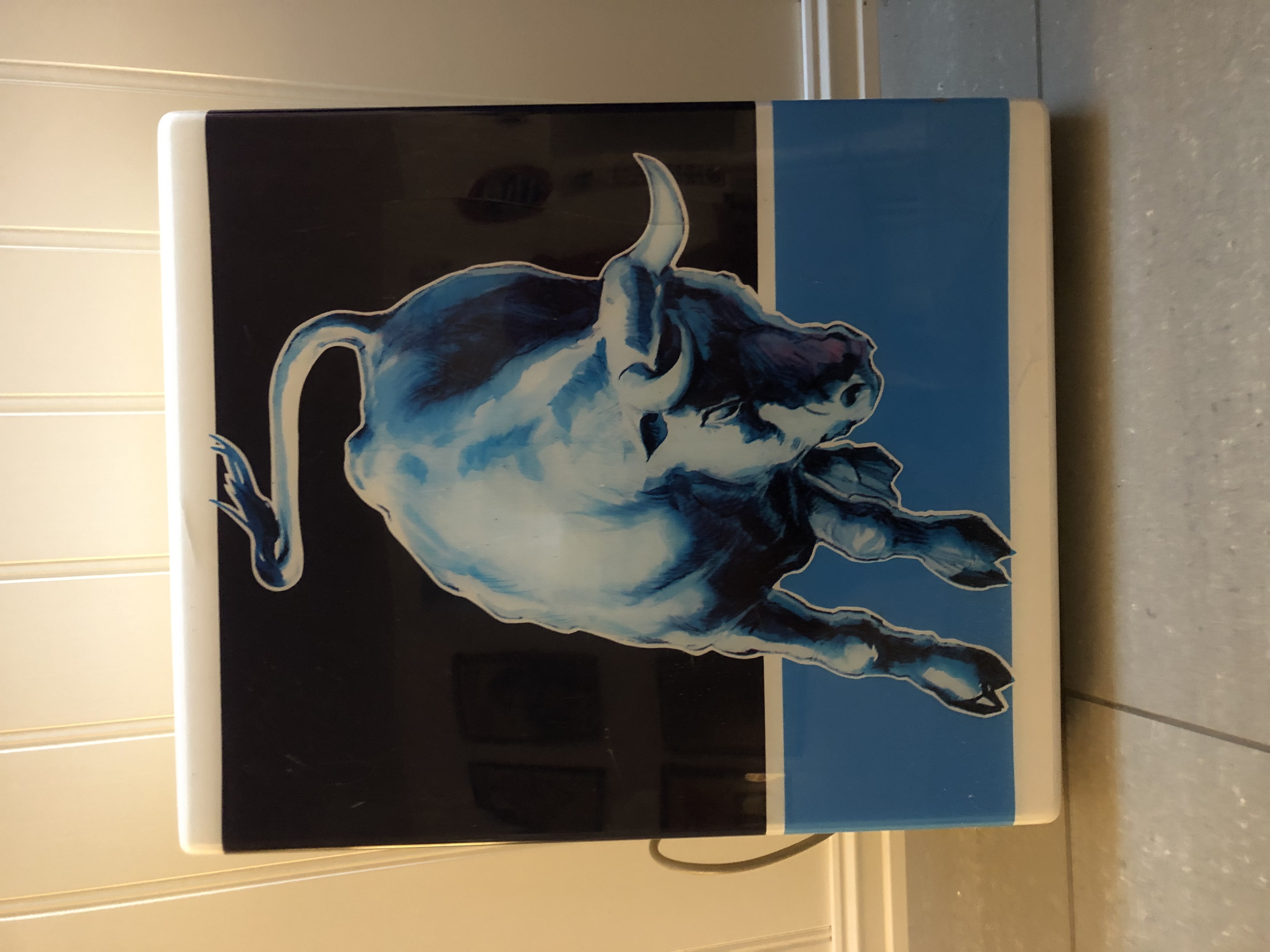 LAMBORGHINI BULL ILLUMINATED SIGN for sale by auction in Stavanger, Norway