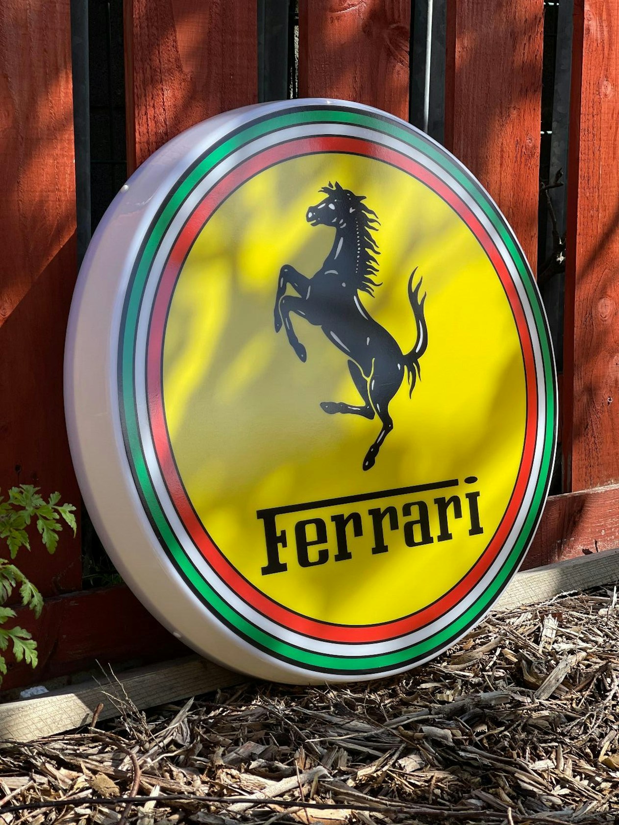 FERRARI ILLUMINATED SIGN for sale by auction in Durham, United Kingdom