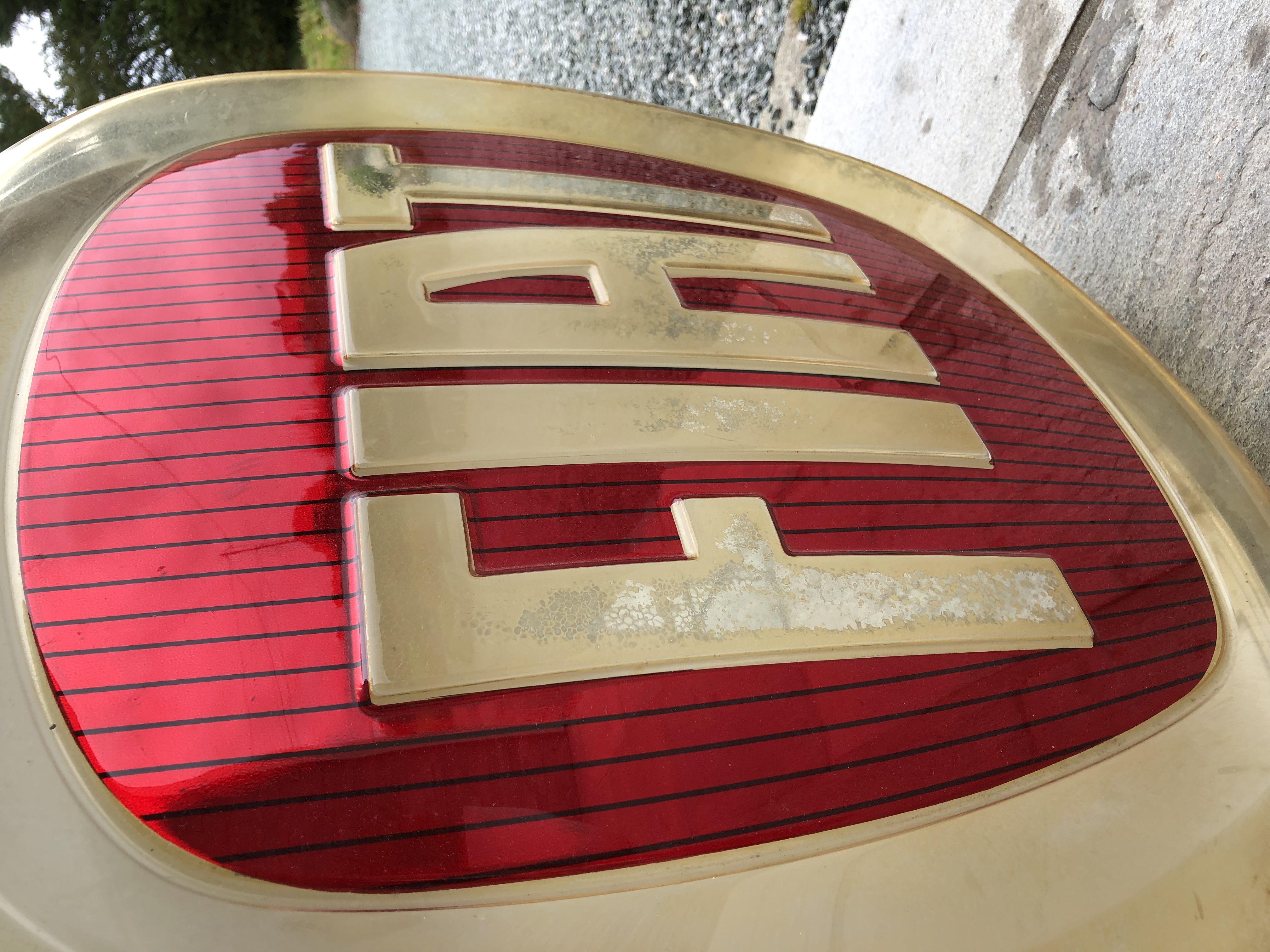 FIAT ILLUMINATED SIGN for sale by auction in Stavanger, Norway