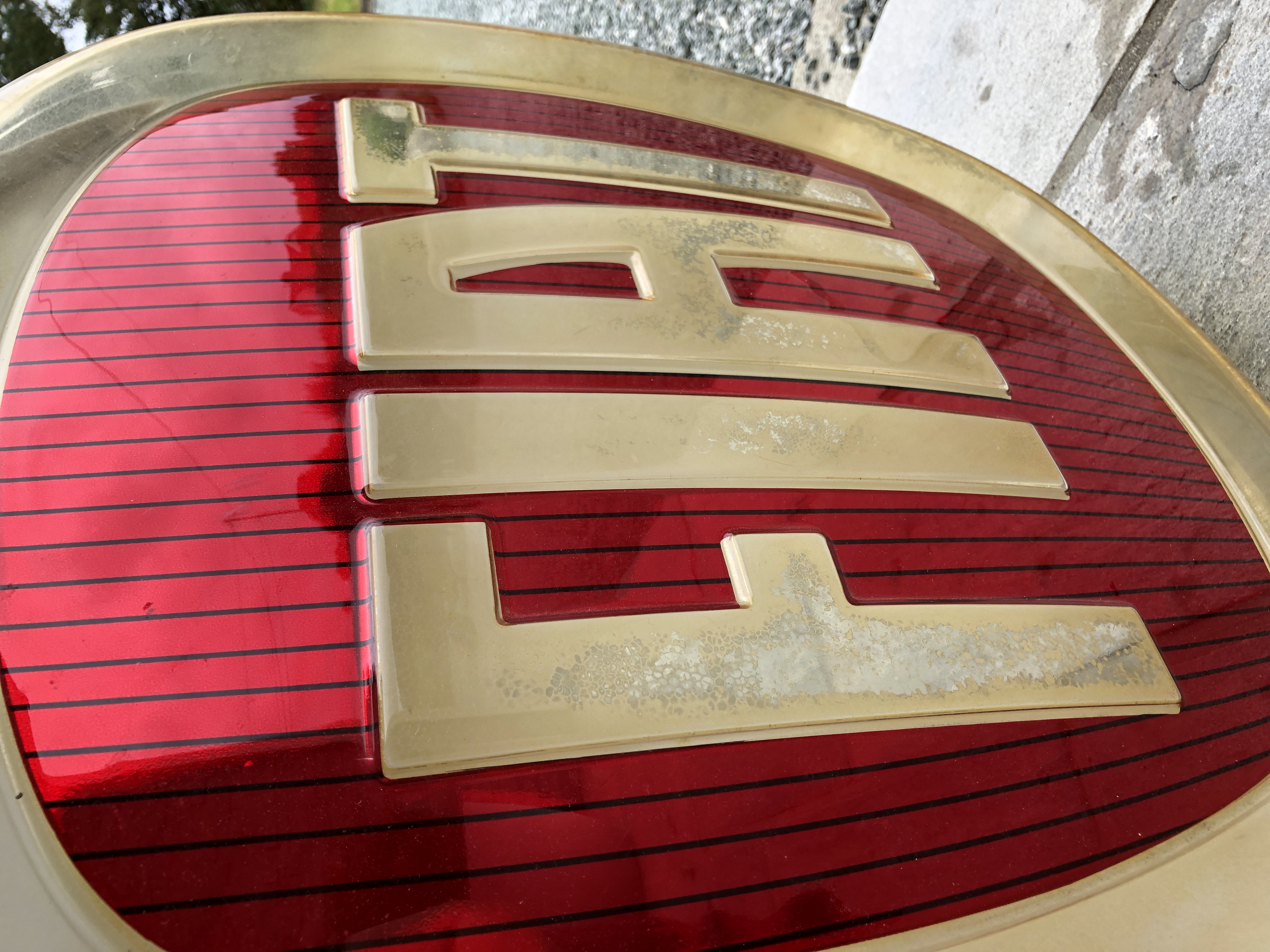 FIAT ILLUMINATED SIGN for sale by auction in Stavanger, Norway