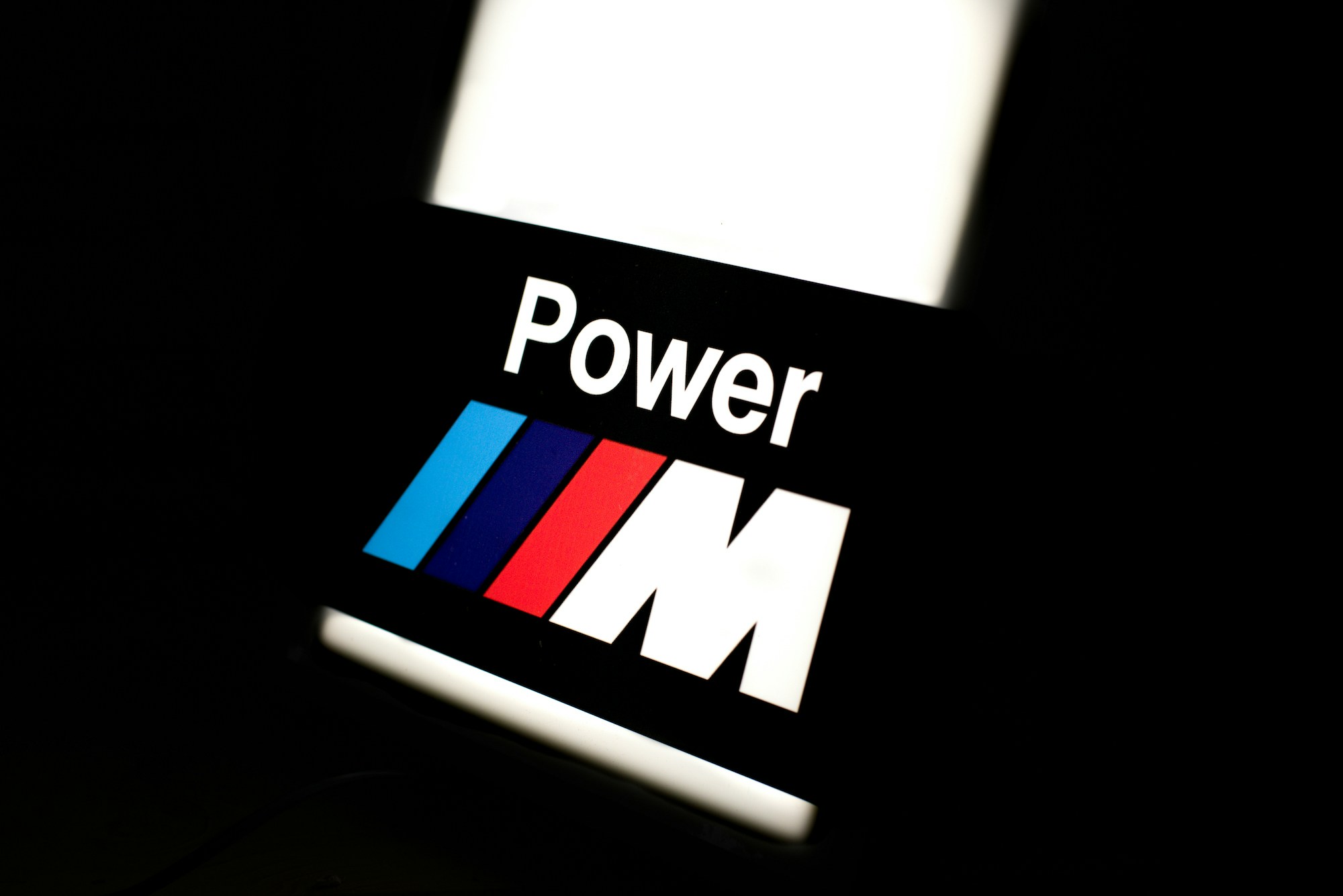 BMW M POWER ILLUMINATED SIGN for sale by auction in Thatcham, Berkshire ...