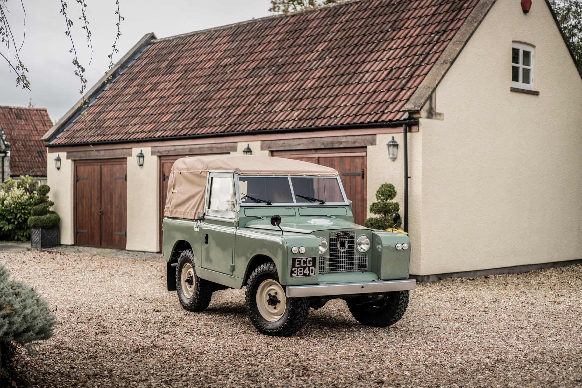 1966 LAND ROVER SERIES IIA 88" for sale by auction in Wells, Somerset ...