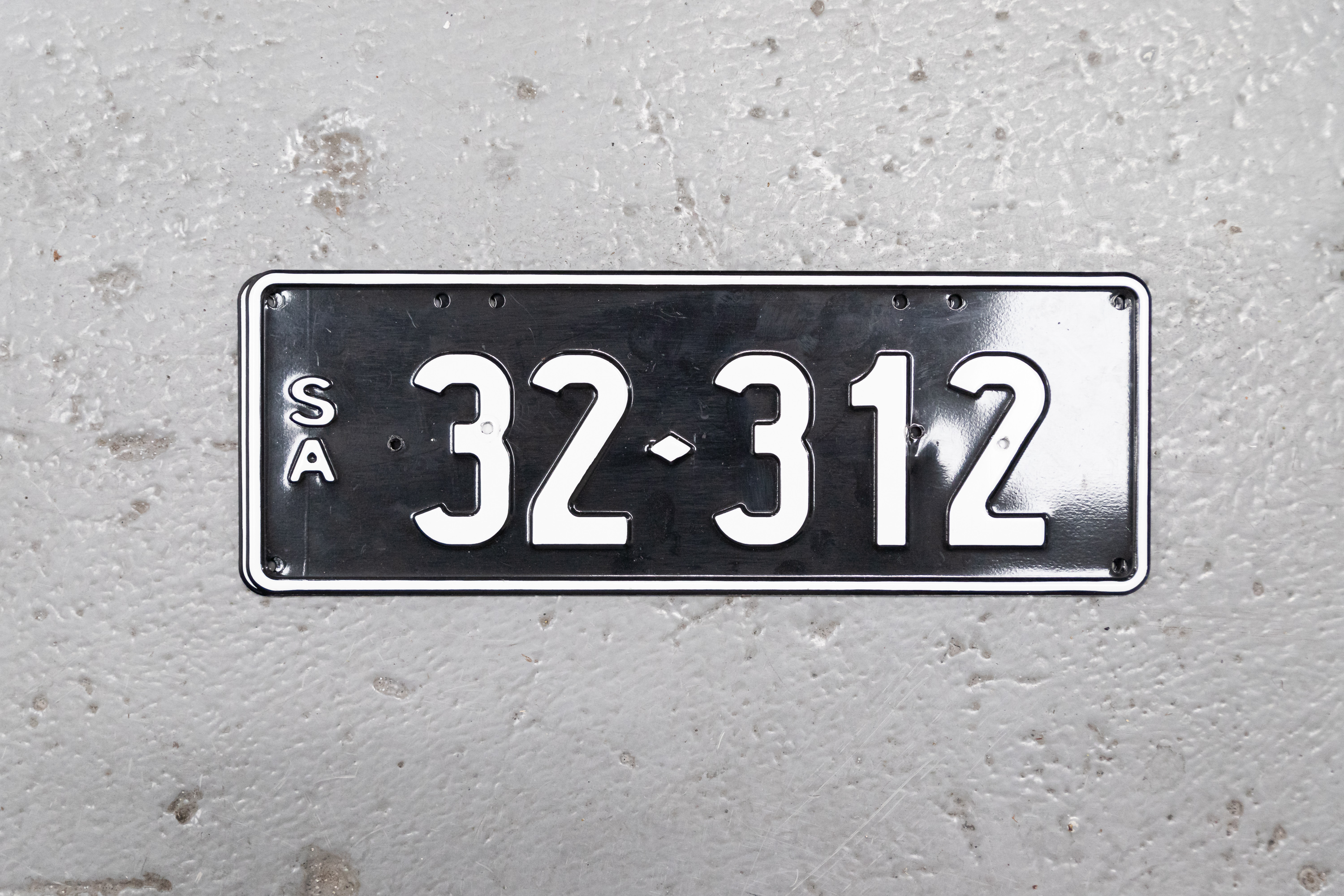 '32312' - SOUTH AUSTRALIA HERITAGE NUMBER PLATE for sale by auction in ...