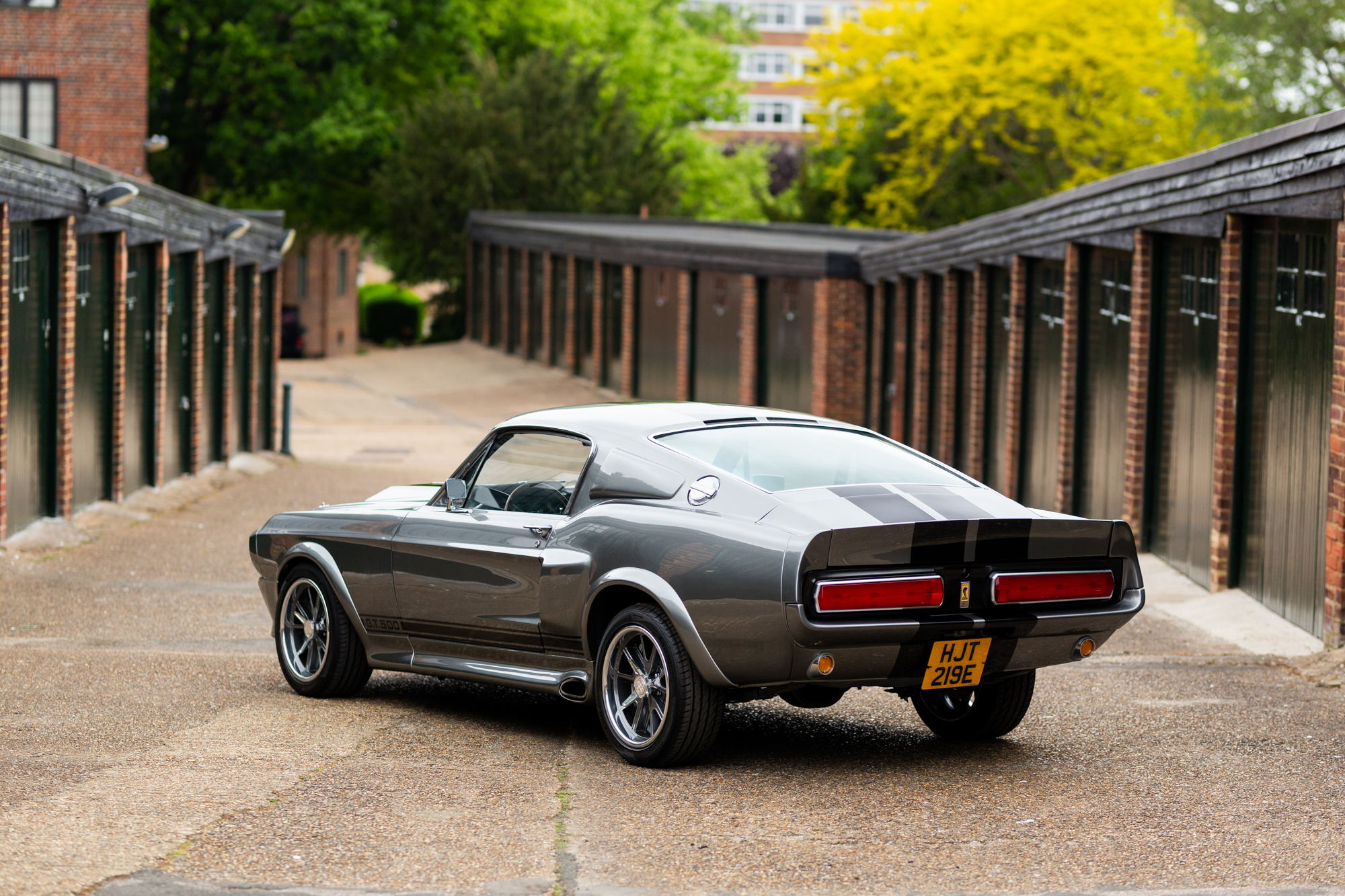 1967 Fastback Ford Mustang Front Wallpaper