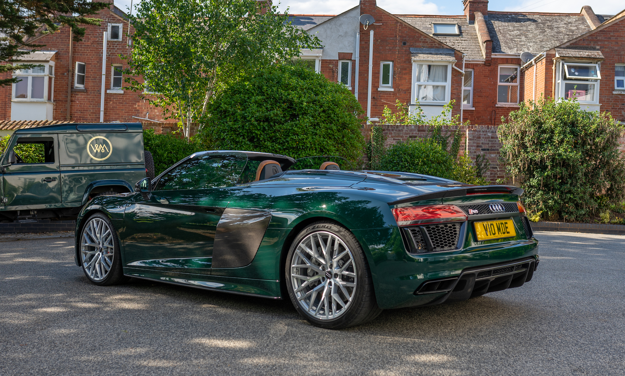 Audi R8 Spyder Verde