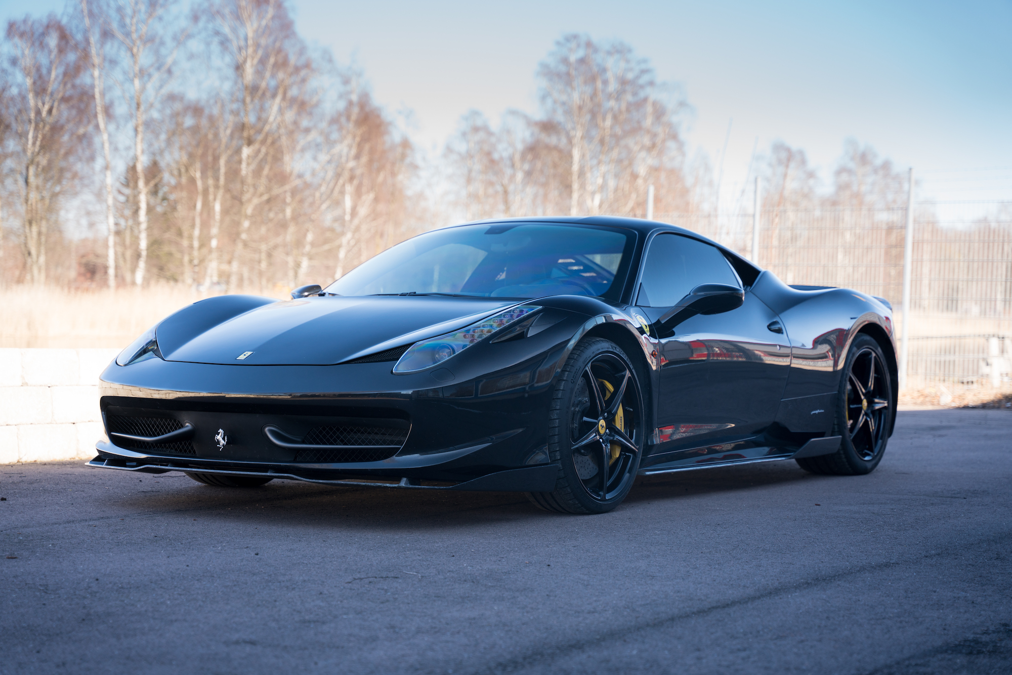 Ferrari 458 Italia Spider Preto