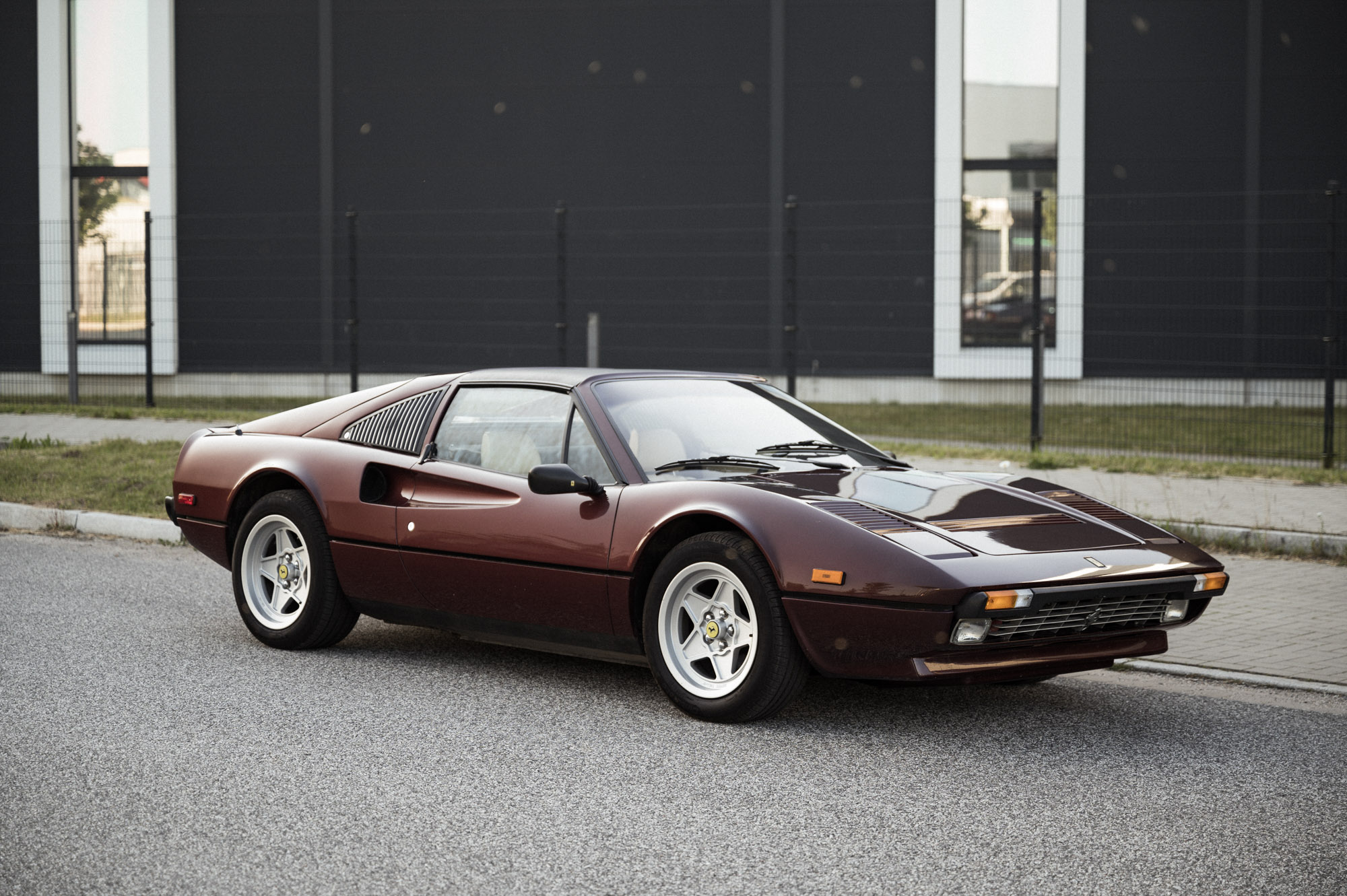 Brown Ferrari 308 Gts 1980 Ferrari 308 GTS 308 GTS/i Giallo Modena