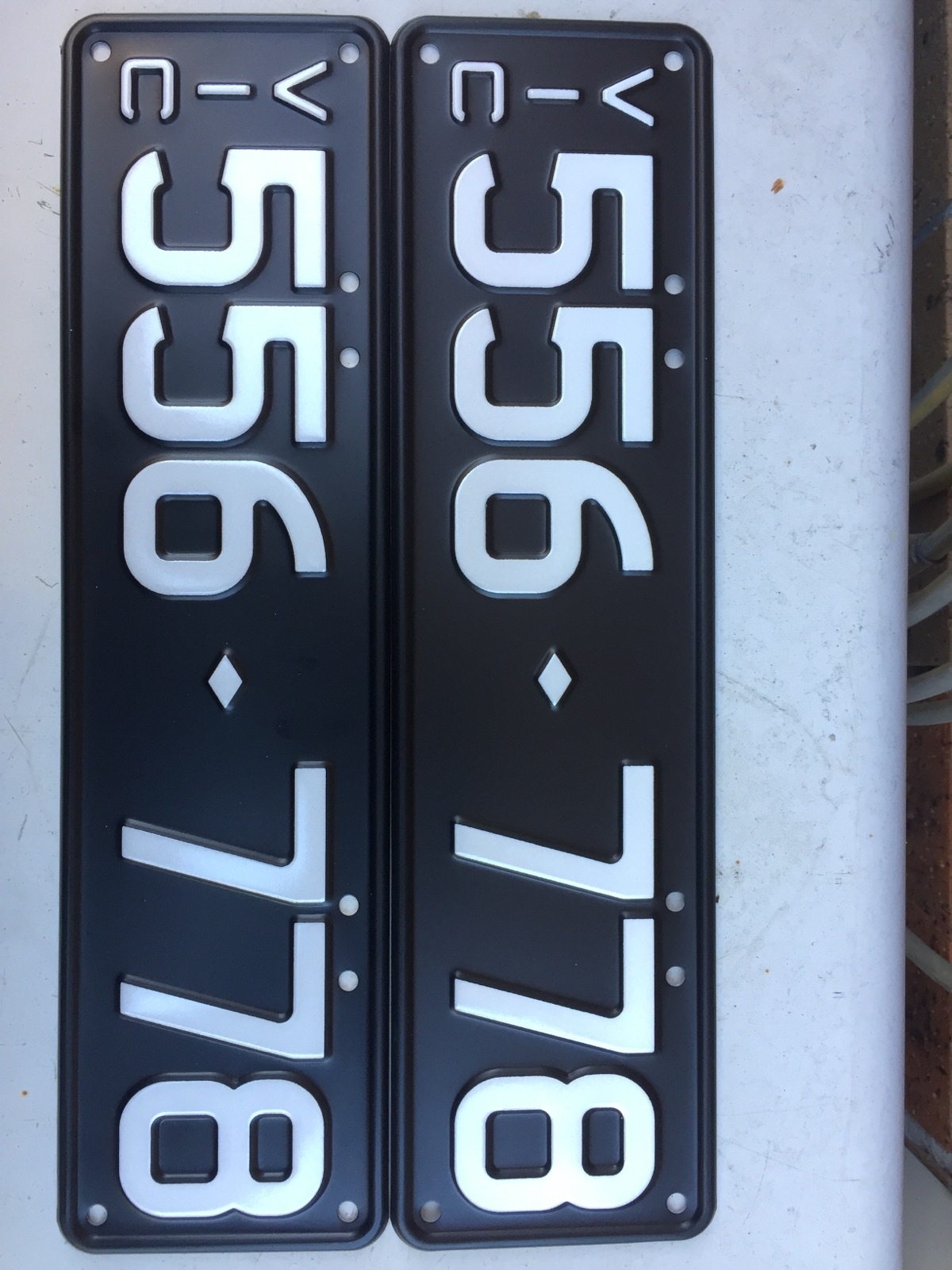 '556 778' - VICTORIA NUMBER PLATE for sale in VIC, Australia