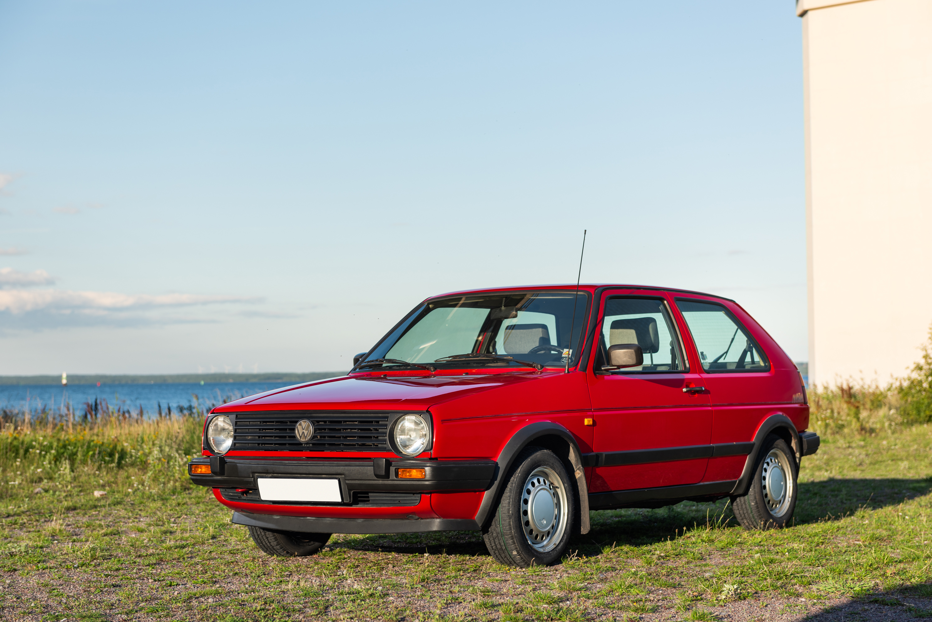 Vw Golf Mk2 Red MCG Volkswagen Golf II GTD 5drs Rood