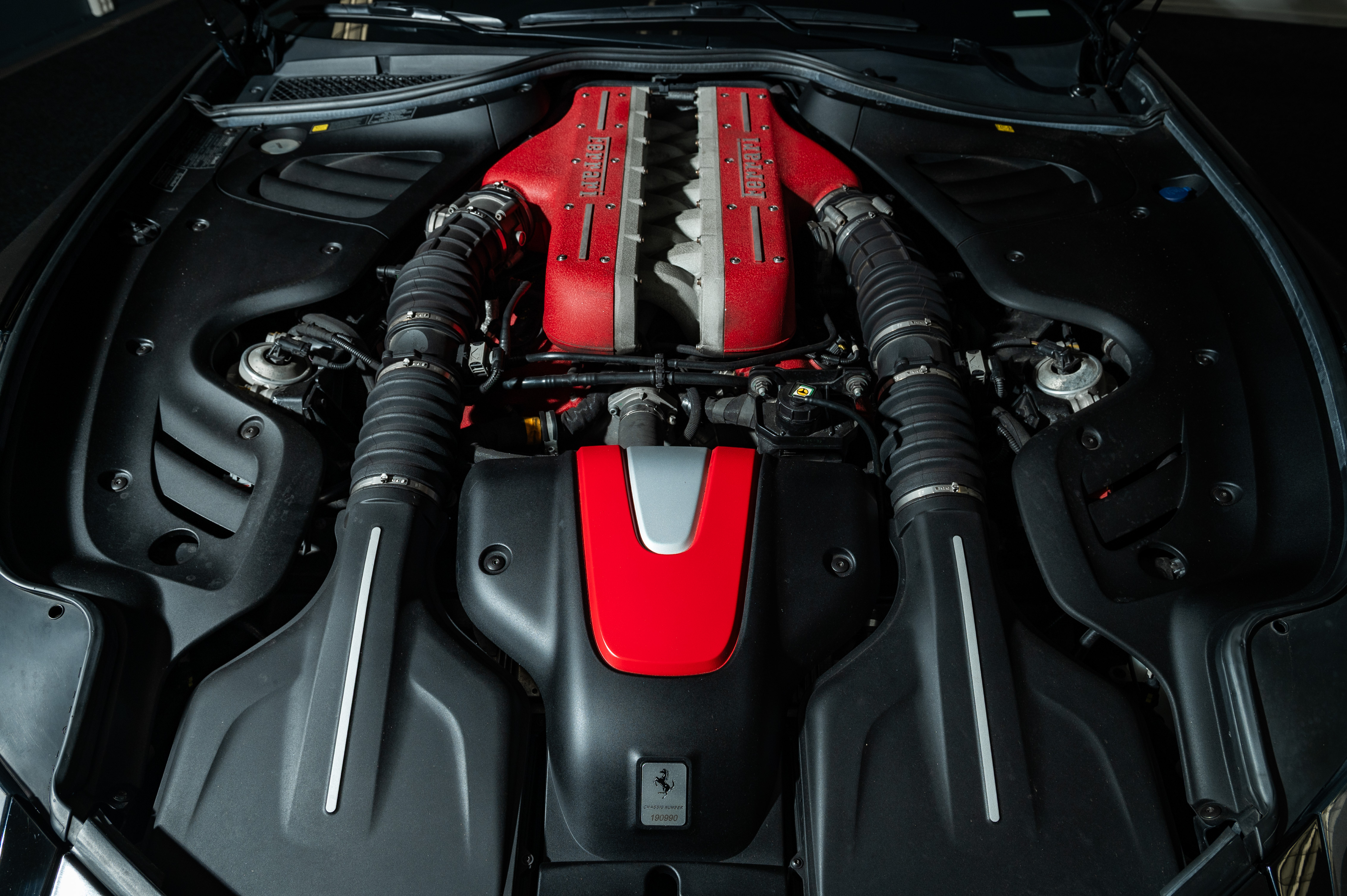 Interior Rojo Del Ferrari Ff Approved Ferrari Aus Vorbesitz Zum