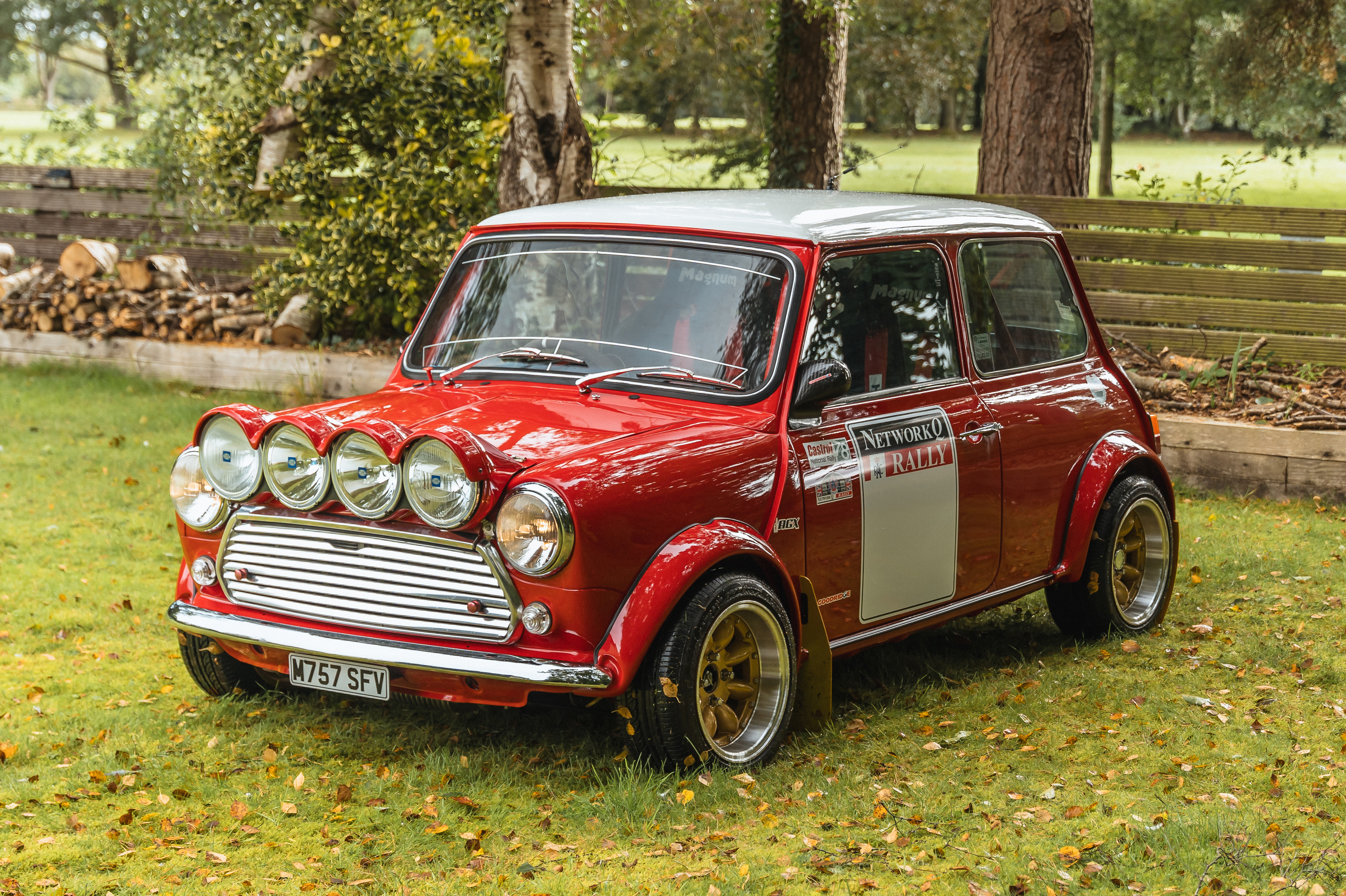 Mini Cooper Rally Car