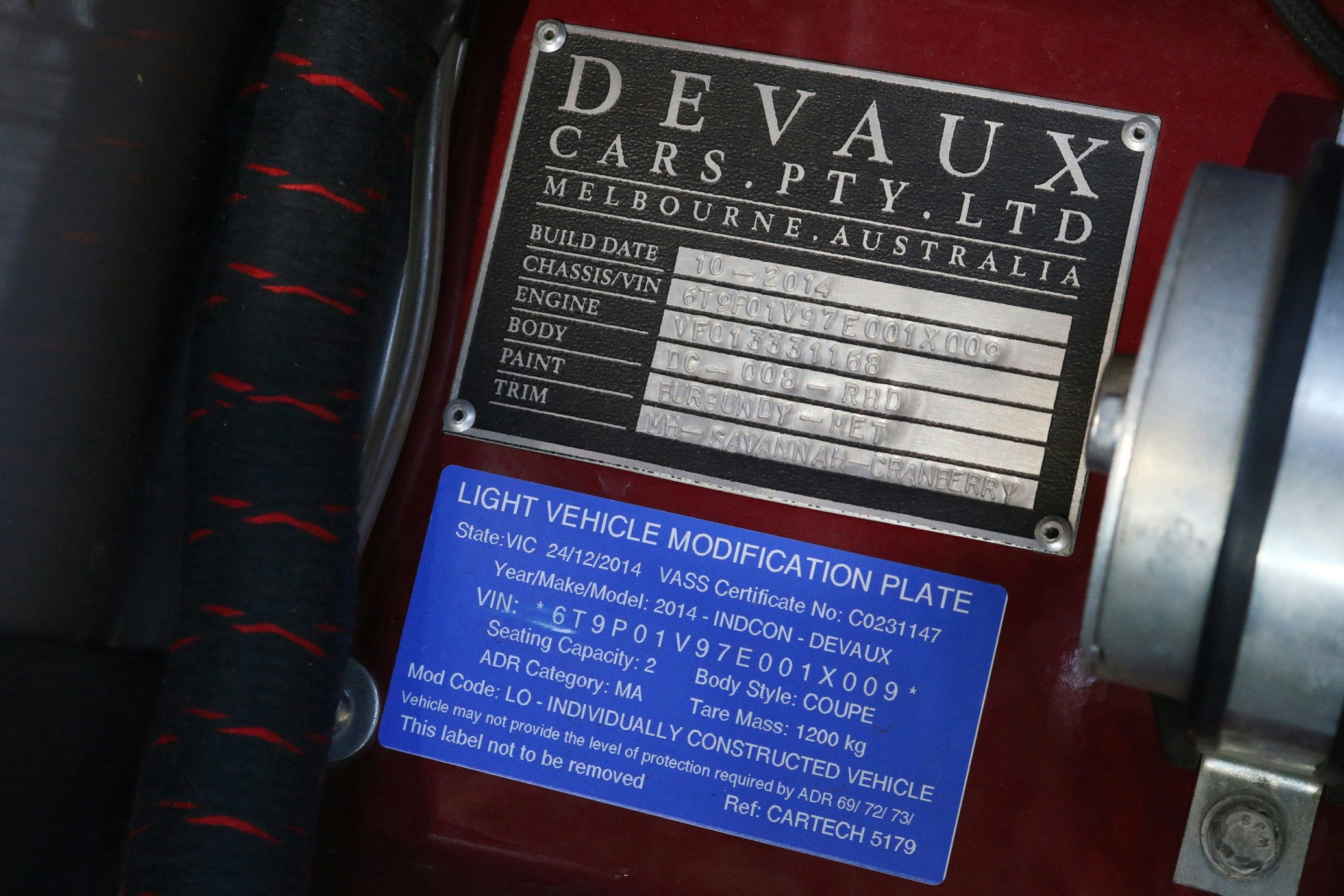 2014 Devaux Coupe for sale by classified listing privately in Sydney ...