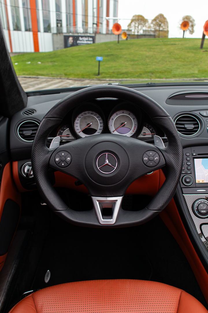 Interior Deportivo Del Mercedes Benz Sl 2009