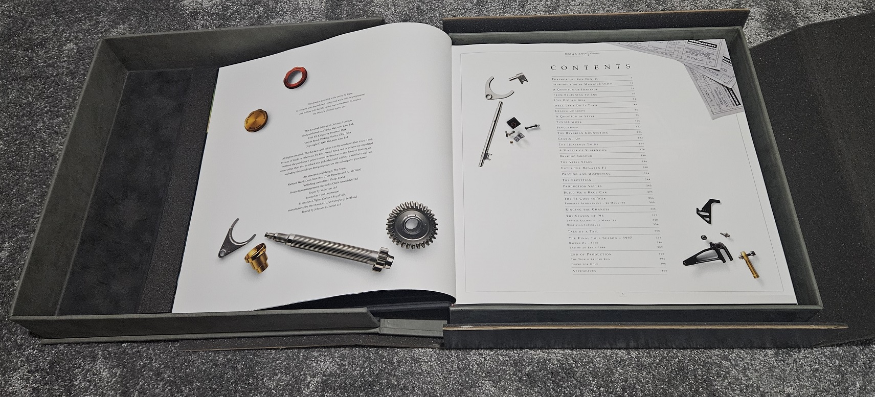 Driving Ambition McLaren F1 Book ‘Deluxe Edition’ for sale by auction ...