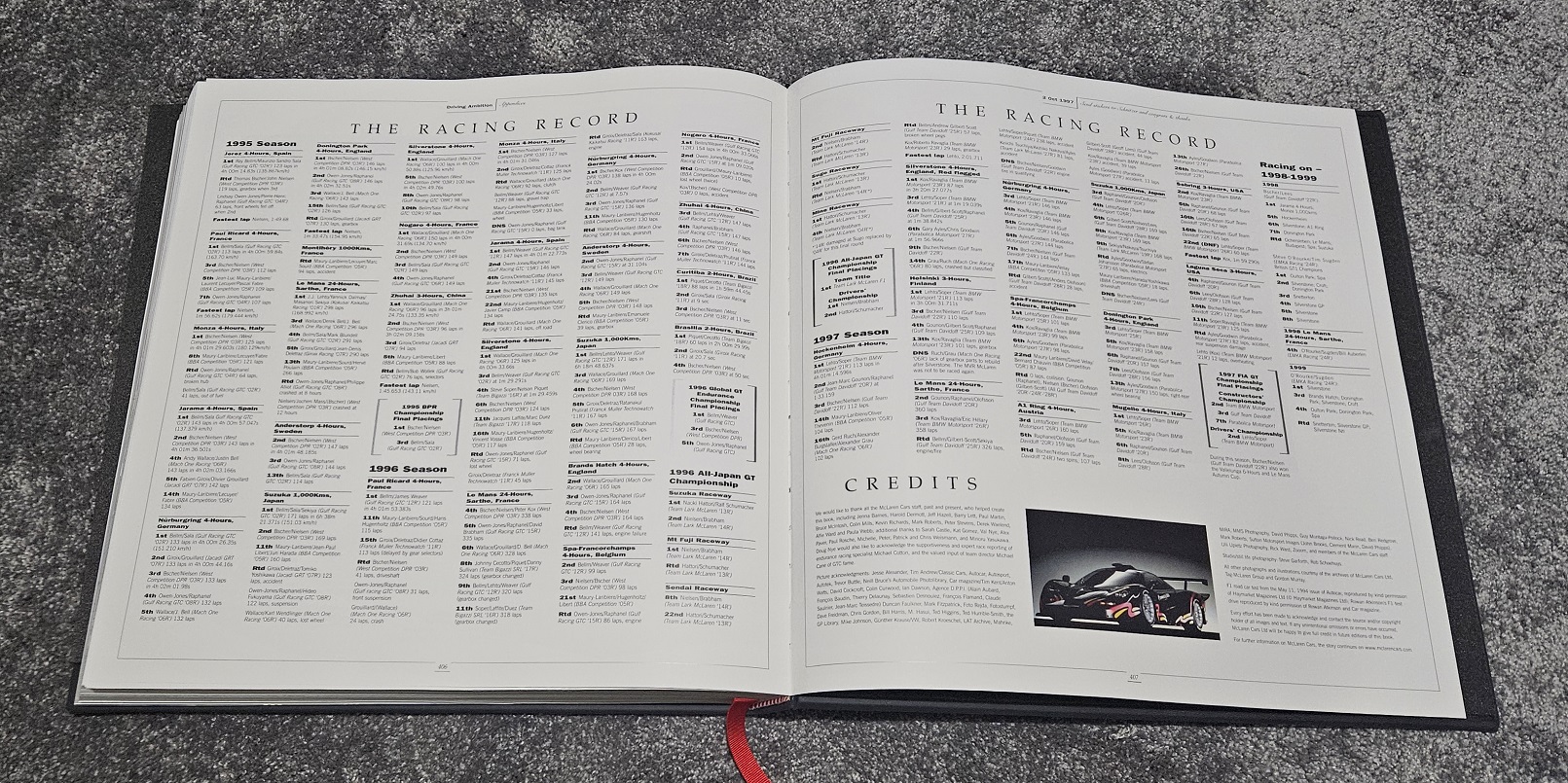 Driving Ambition McLaren F1 Book ‘Deluxe Edition’ for sale by auction ...