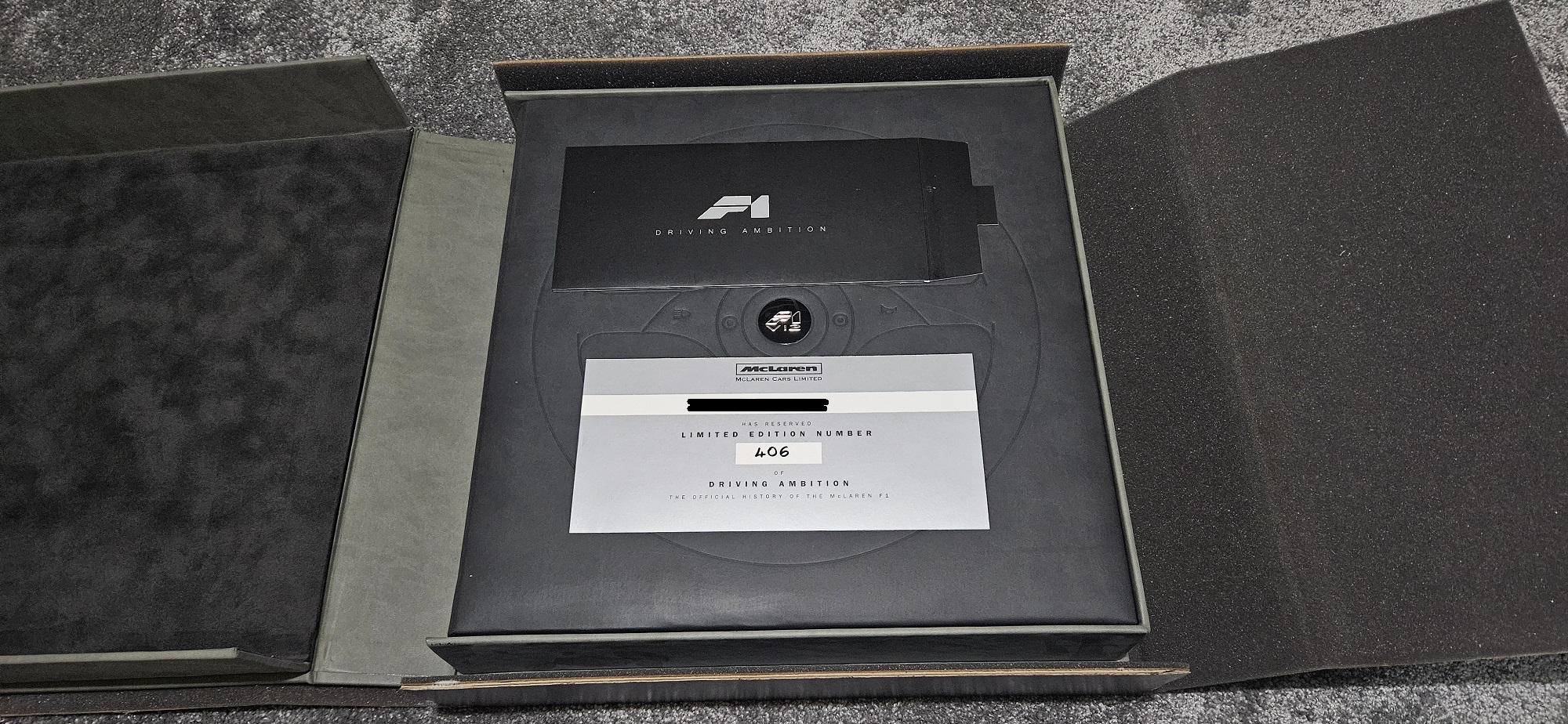 Driving Ambition McLaren F1 Book ‘Deluxe Edition’ for sale by auction ...