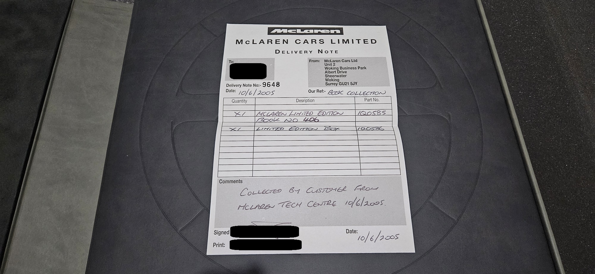 Driving Ambition McLaren F1 Book ‘Deluxe Edition’ for sale by auction ...