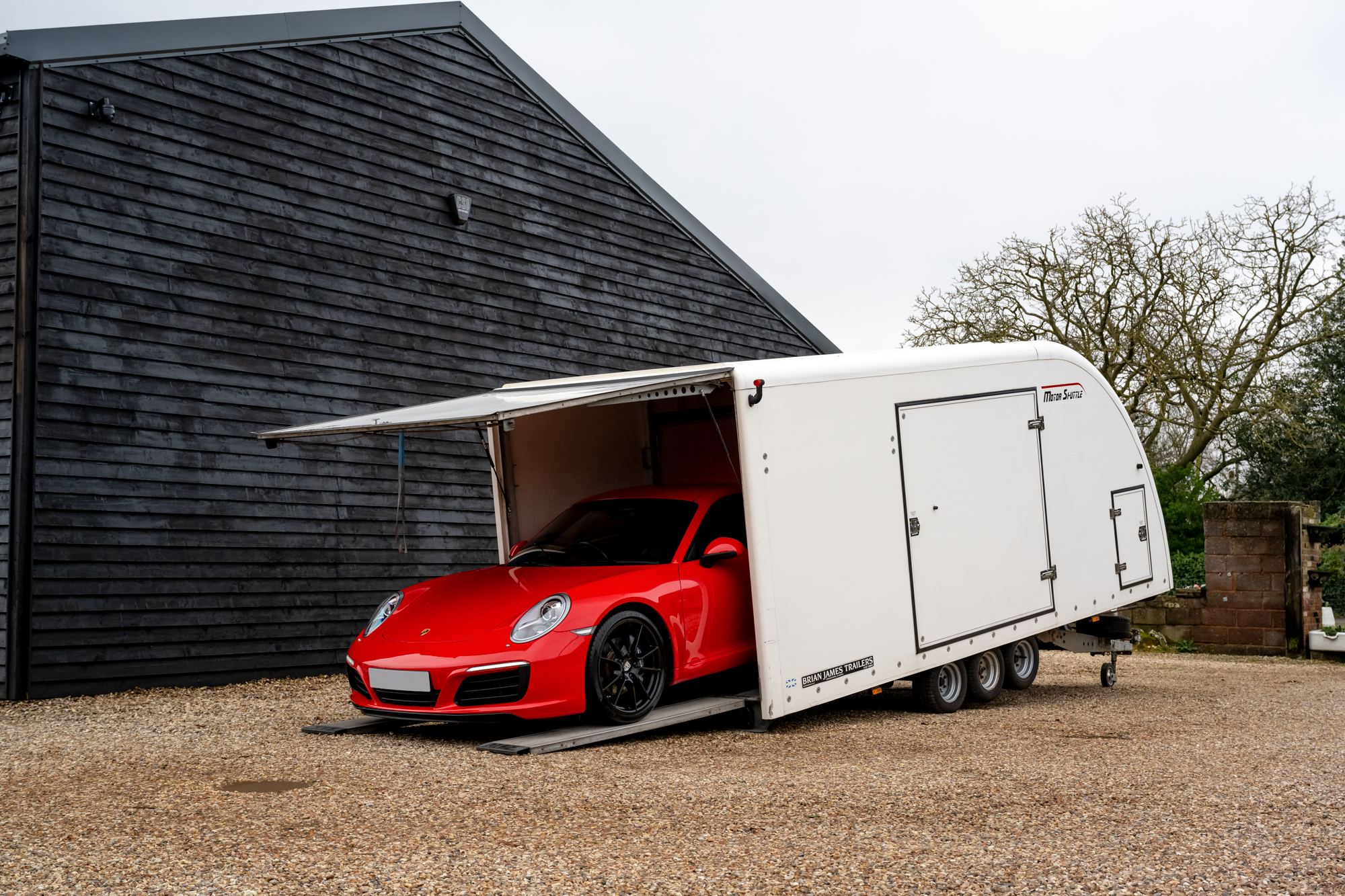 2005 Brian James Trailers Motor Shuttle for sale by auction in West ...