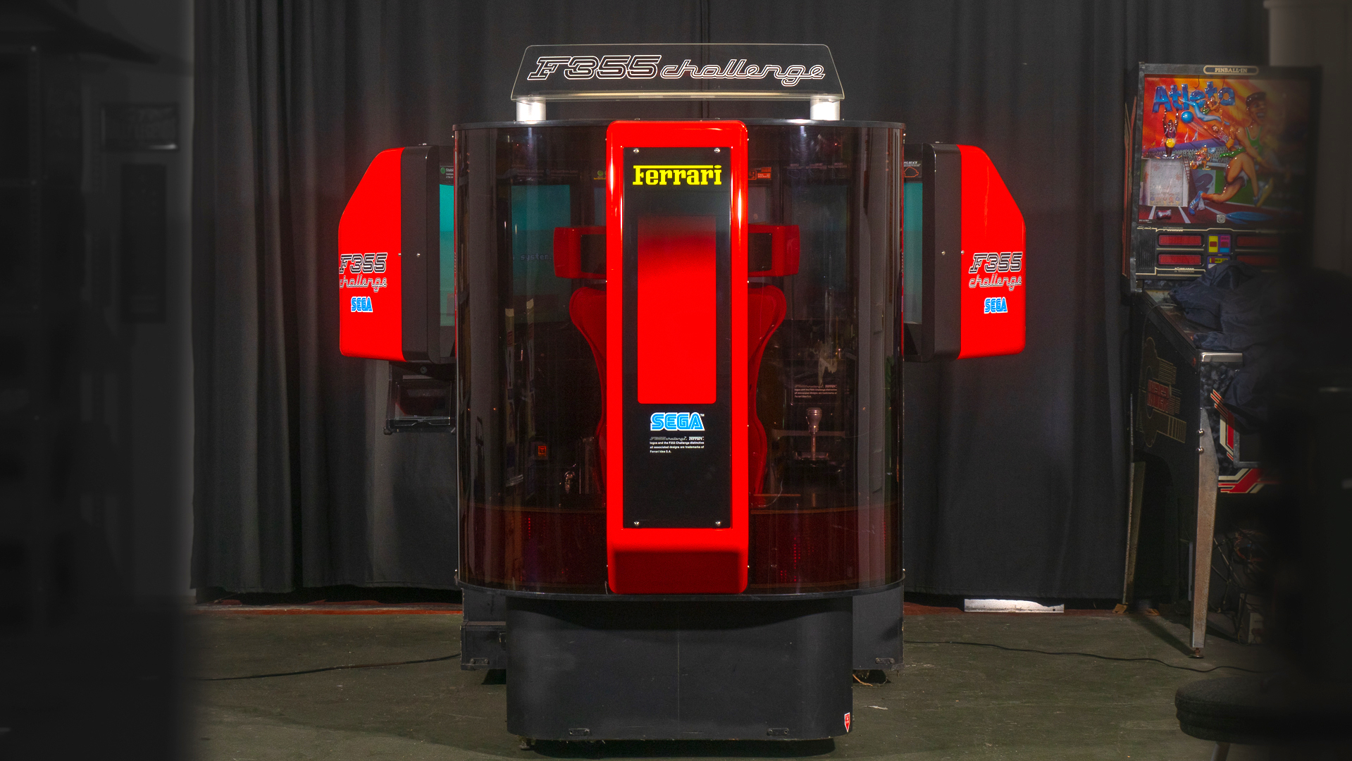 Sega Ferrari F355 Challenge Dx Racing Simulator for sale by auction in ...