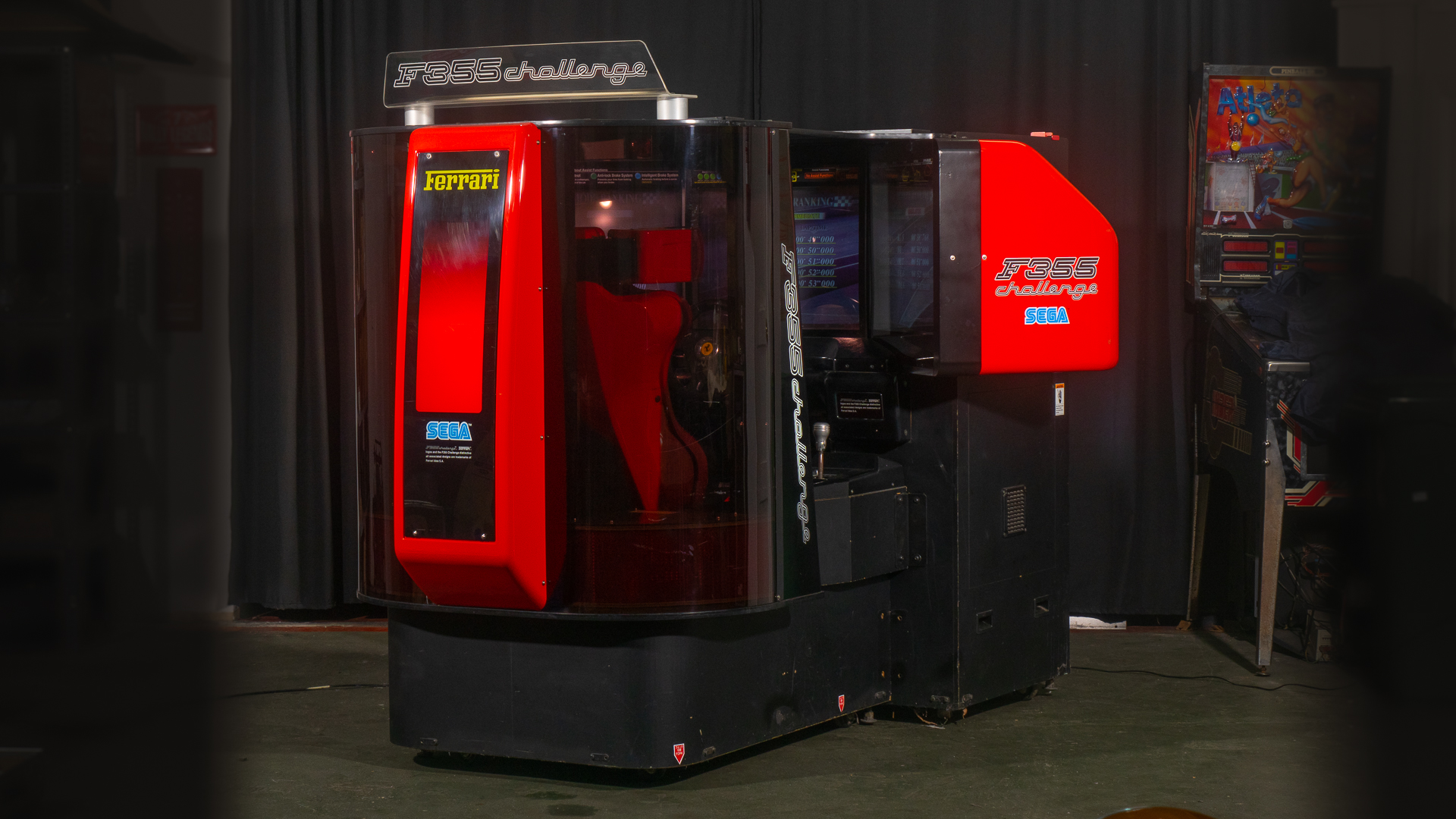 Sega Ferrari F355 Challenge Dx Racing Simulator for sale by auction in ...